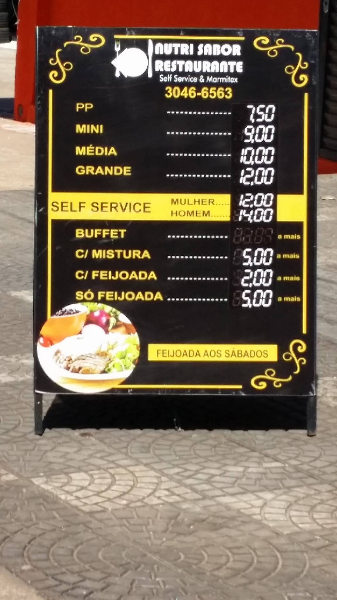 Menu em Nutri Sabor restaurante, Maringá, Av. Tuiuti