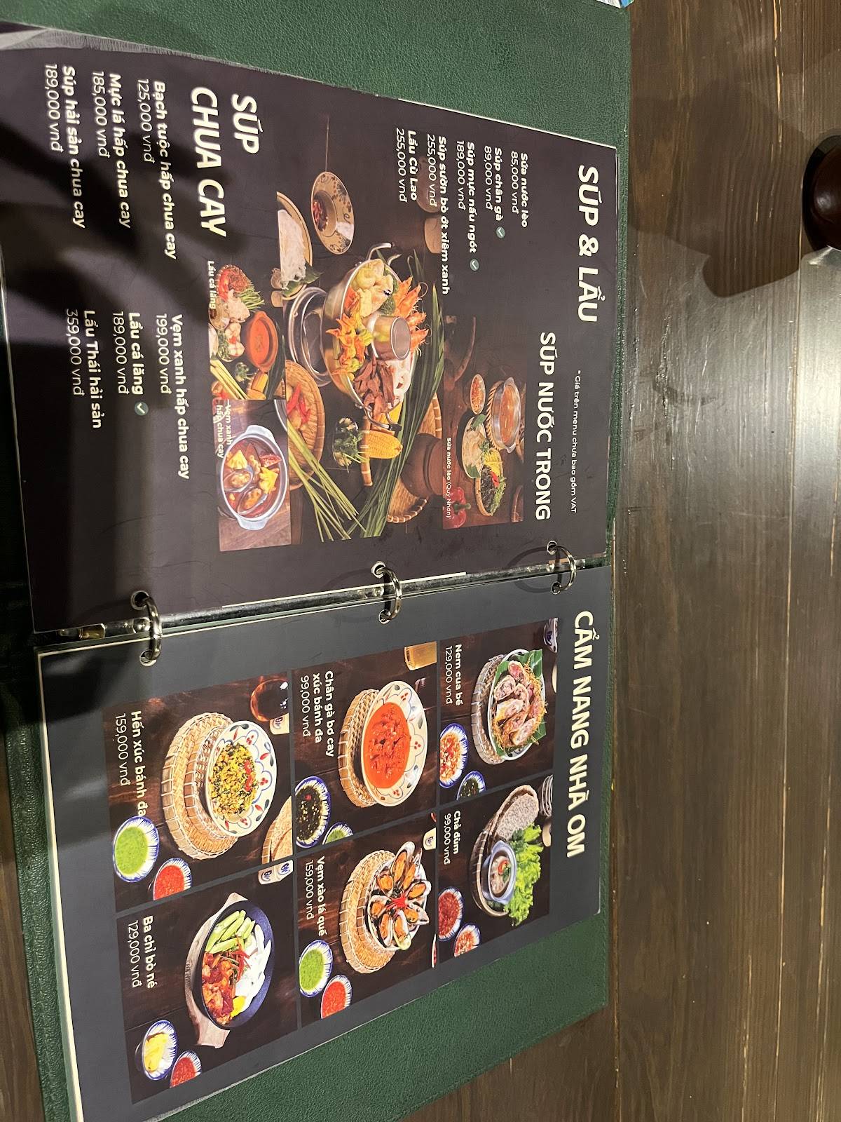 Menu at OM Nướng - Sư Vạn Hạnh restaurant, Ho Chi Minh City