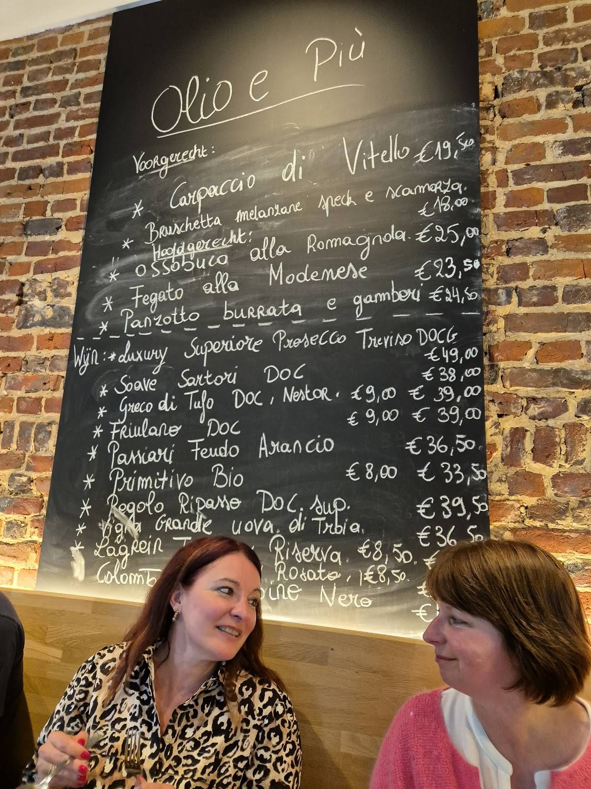 Menu at Olio & più Halle, Halle