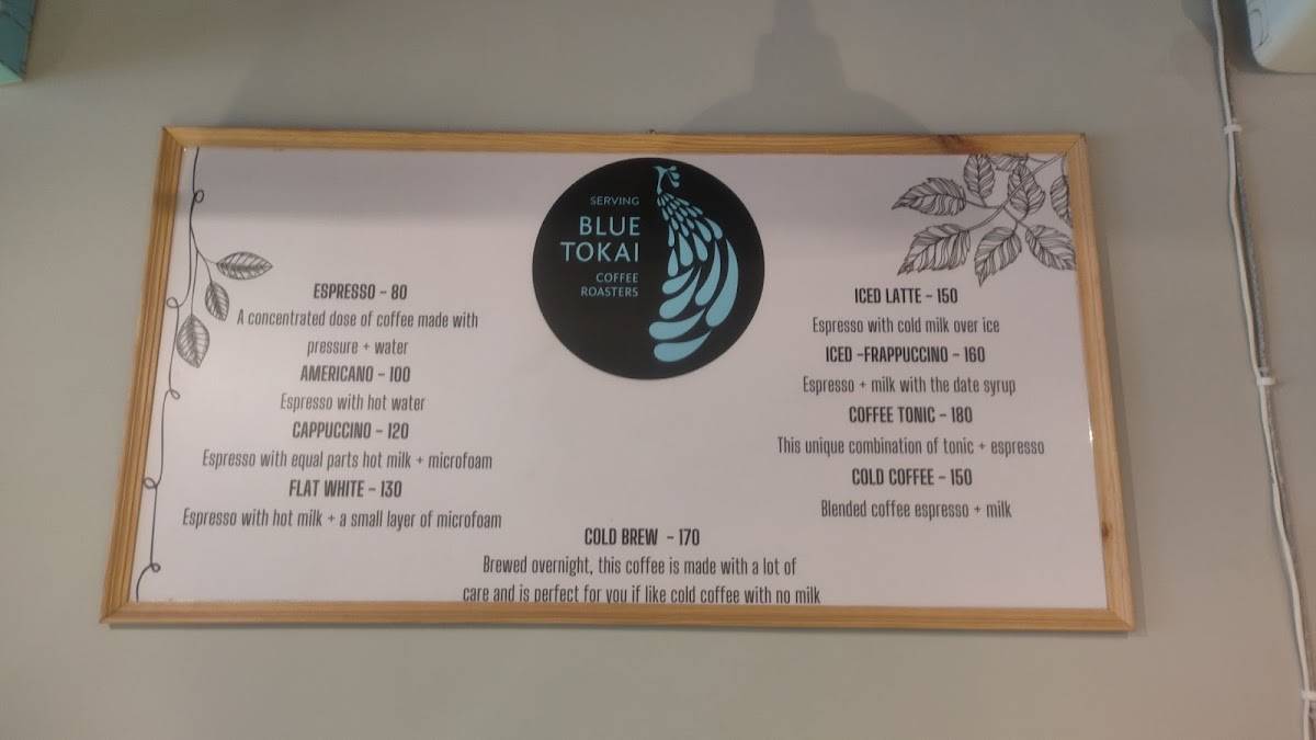 Menu at Open Oven Bakehouse, Delhi, GF-15