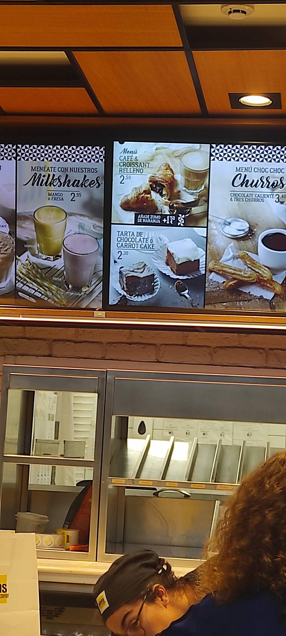 Carta del restaurante Pans & Company, Badajoz, Comercial El Faro