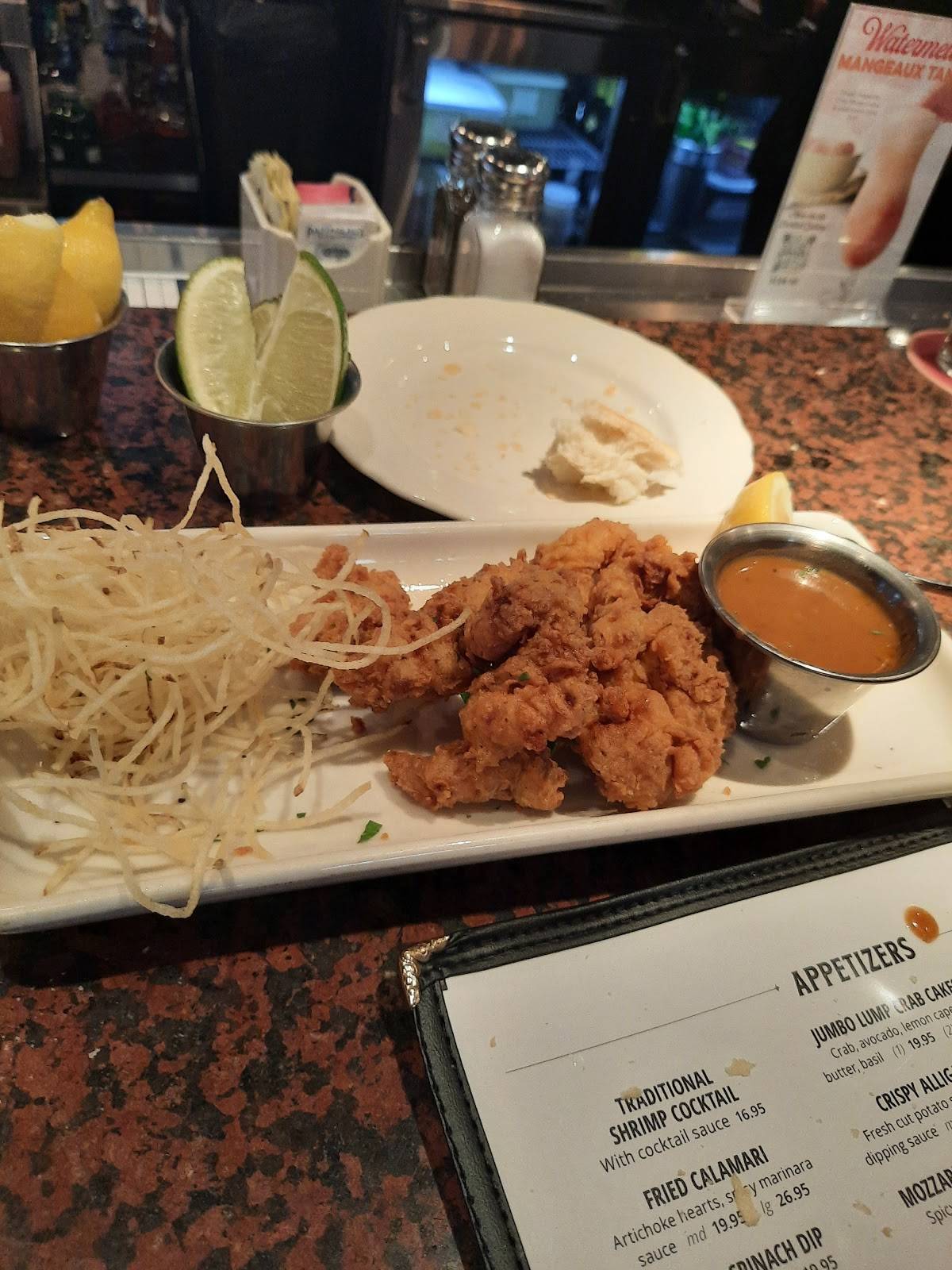 Menu at Pappadeaux Seafood Kitchen restaurant, Greenwood Village, E ...