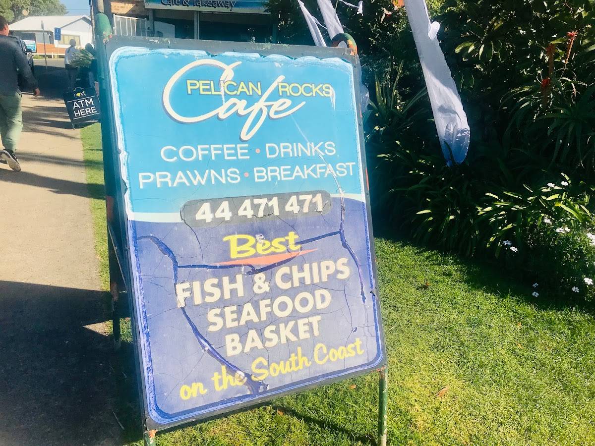 Menu at Pelican Rocks Seafood Restaurant & Cafe, Greenwell Point