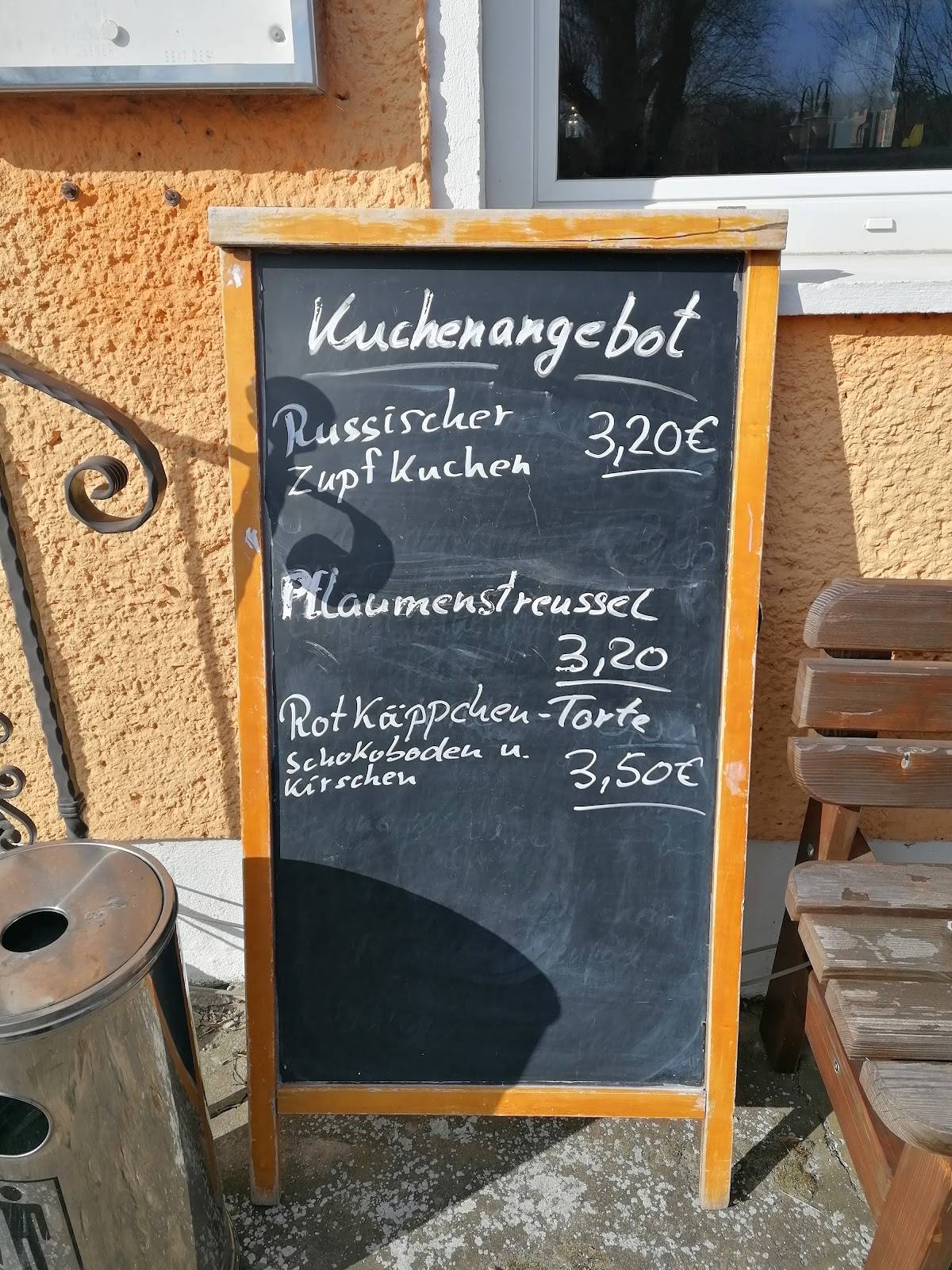 Speisekarte von Pension „Cafe am See“ - Markus Haack, Kremmen