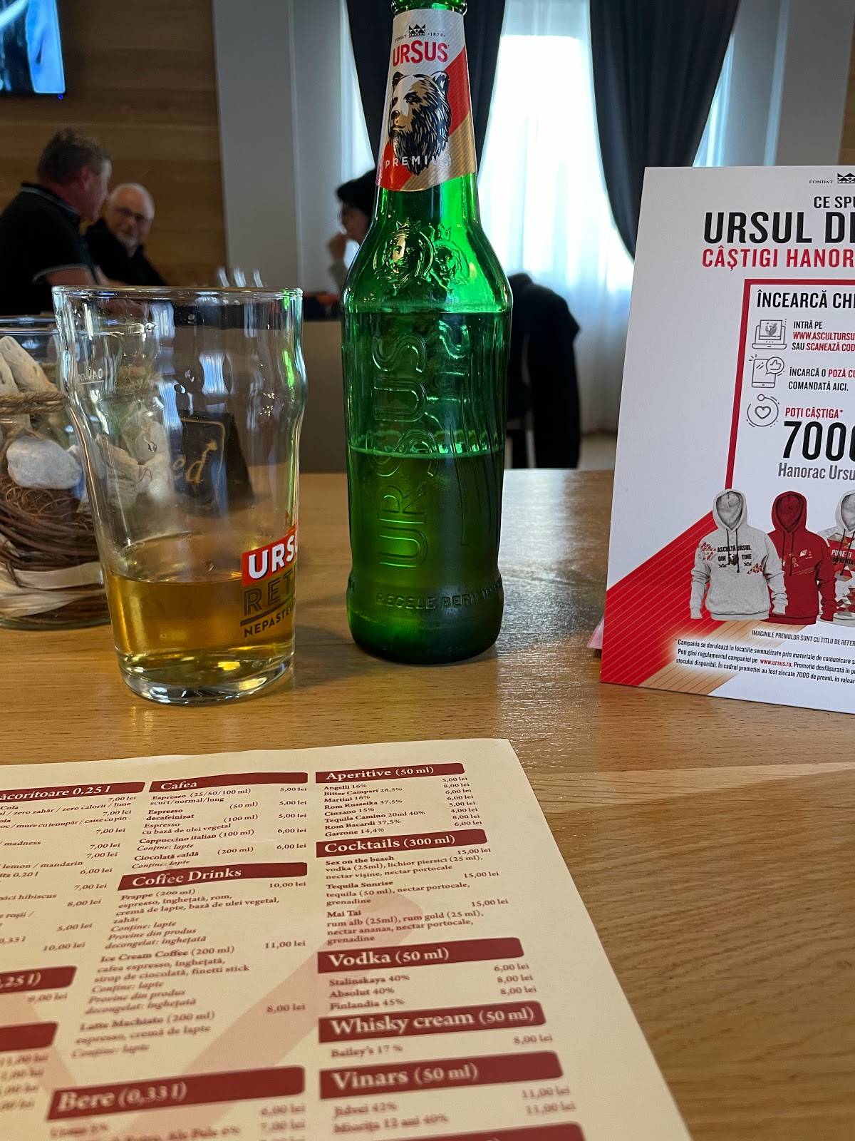 Menu at Pensiunea Play, Deva
