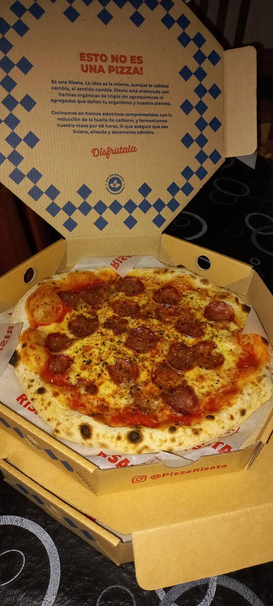 Carta del restaurante Pizza Risata Poeta Lugones, Córdoba