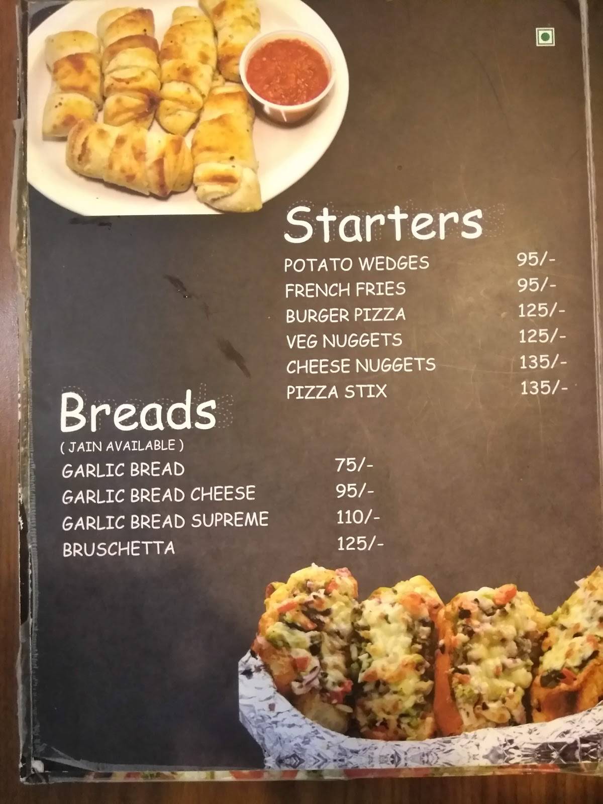 Menu at Pizzarito - Adajan, Surat
