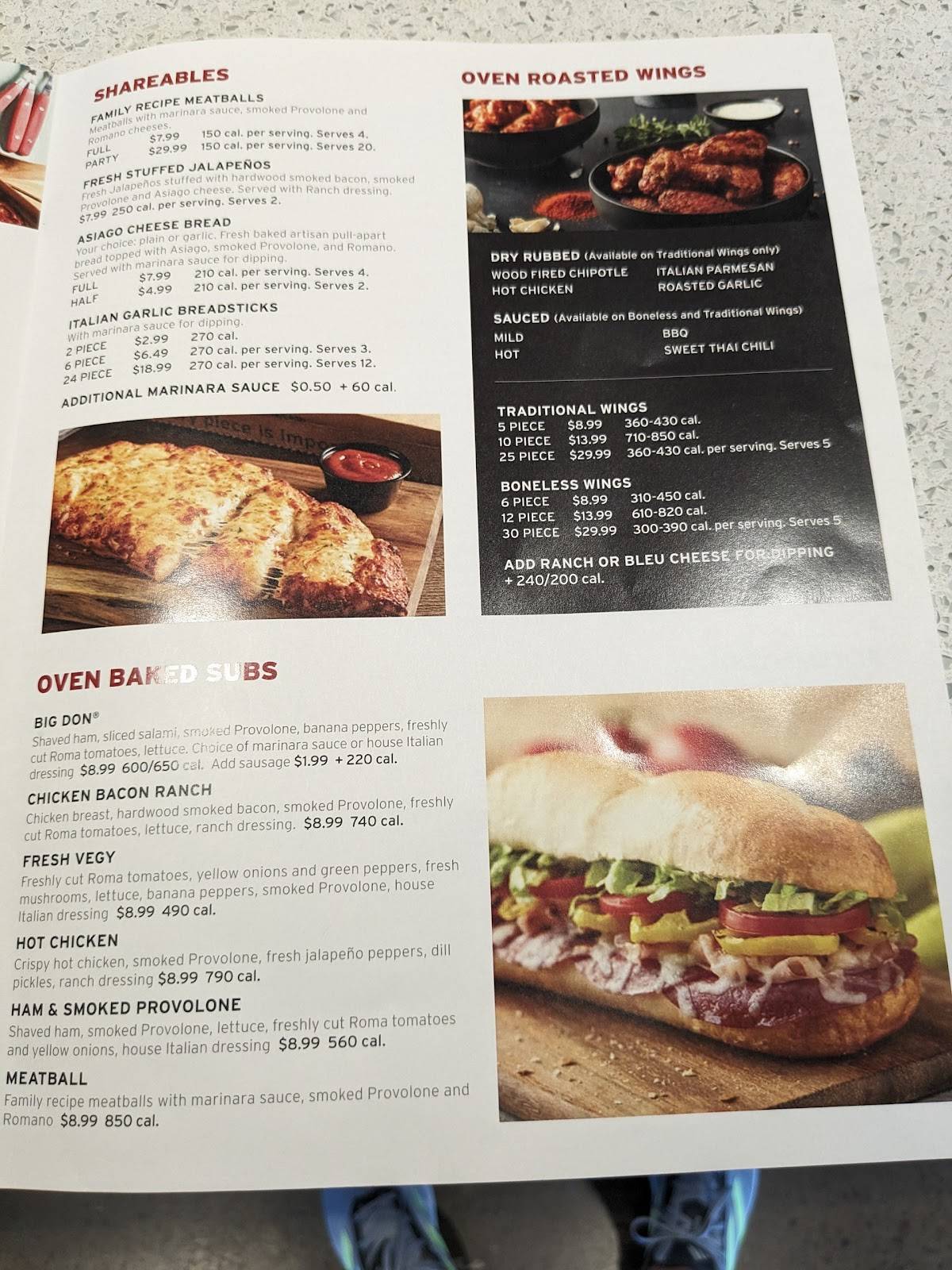 Menu at Donatos Pizza pizzeria, Erie, W 8th St Suite A1