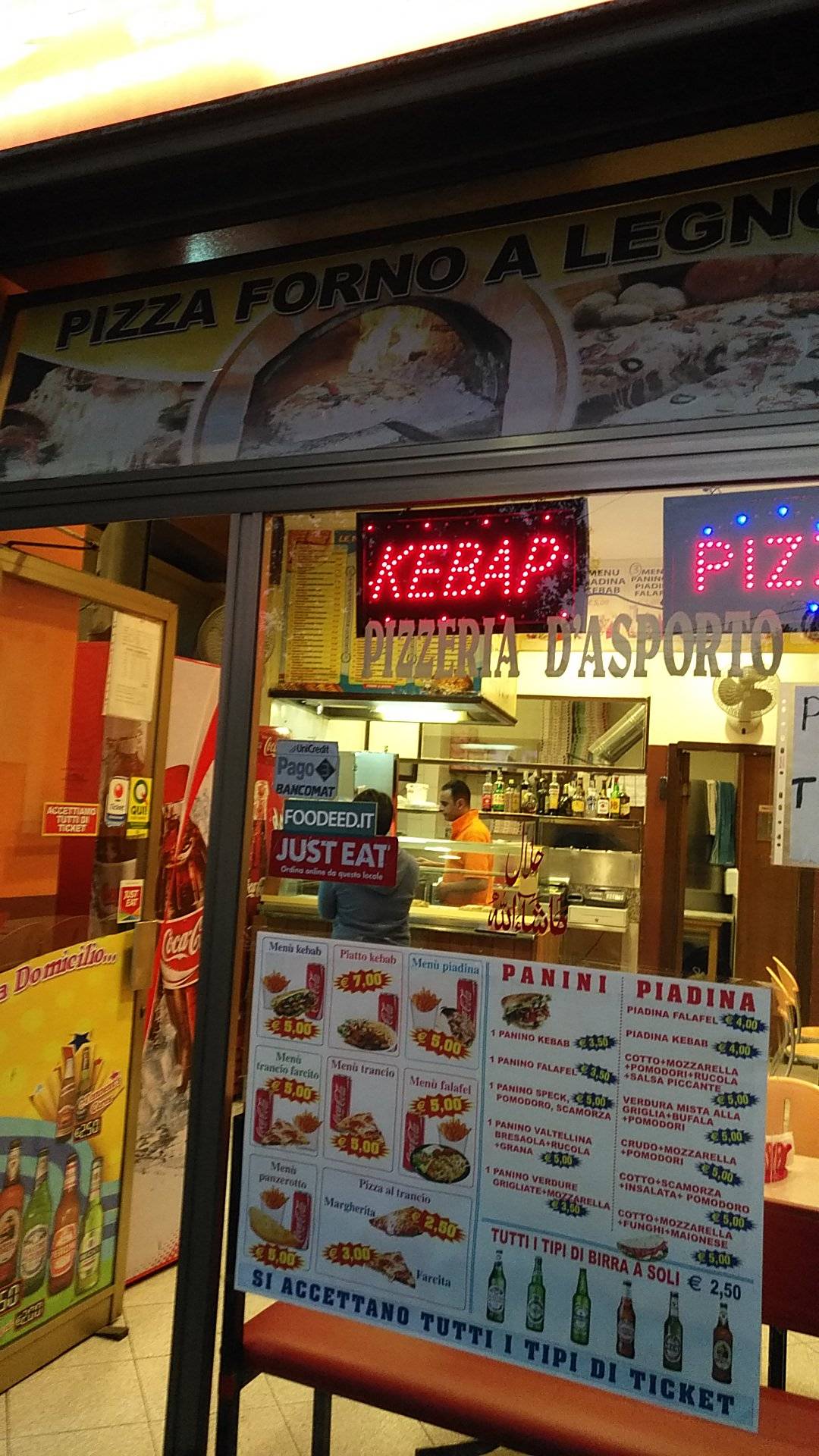 Speisekarte von Pizzeria Mamo forno a legna al trancio Pizza classica ...
