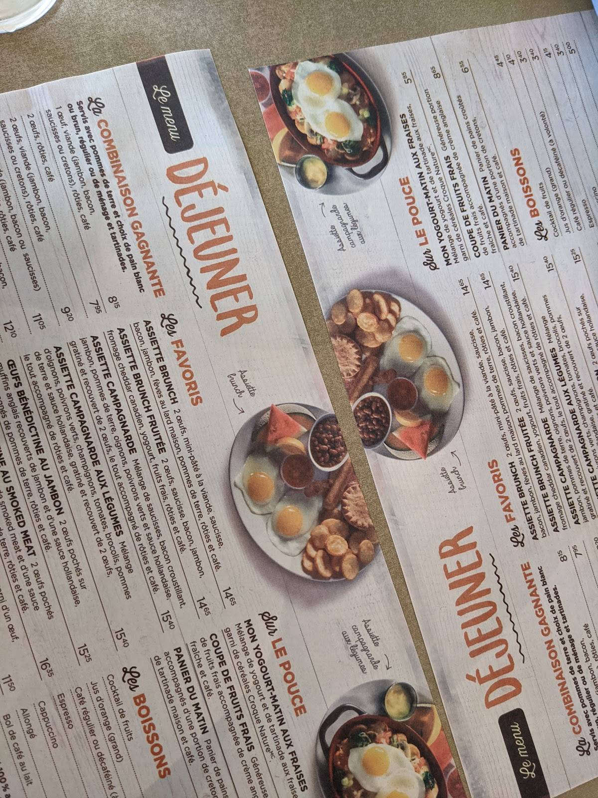 Menu au Restaurant Normandin St-Hyacinthe, Saint-Hyacinthe