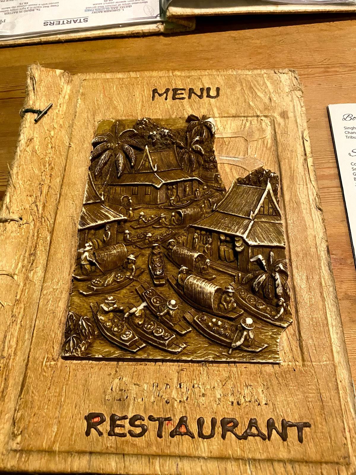 Menu at Ploy Thai Restaurant, Falmouth