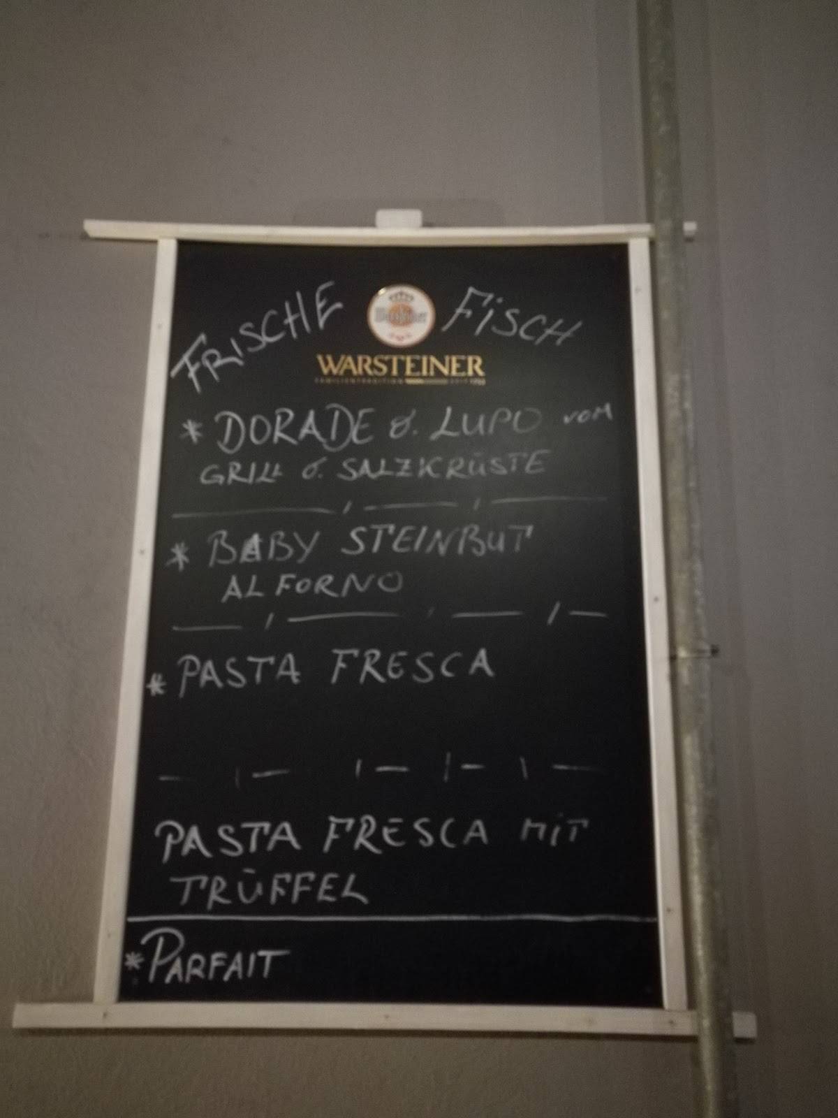 Speisekarte von Restaurant Trattoria Portofino, Berlin, Gubener Str. 48