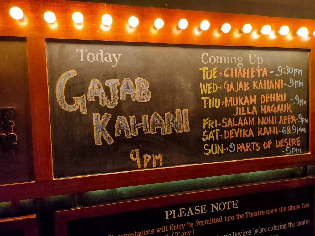 Menu at Prithvi Cafe, Mumbai, 20