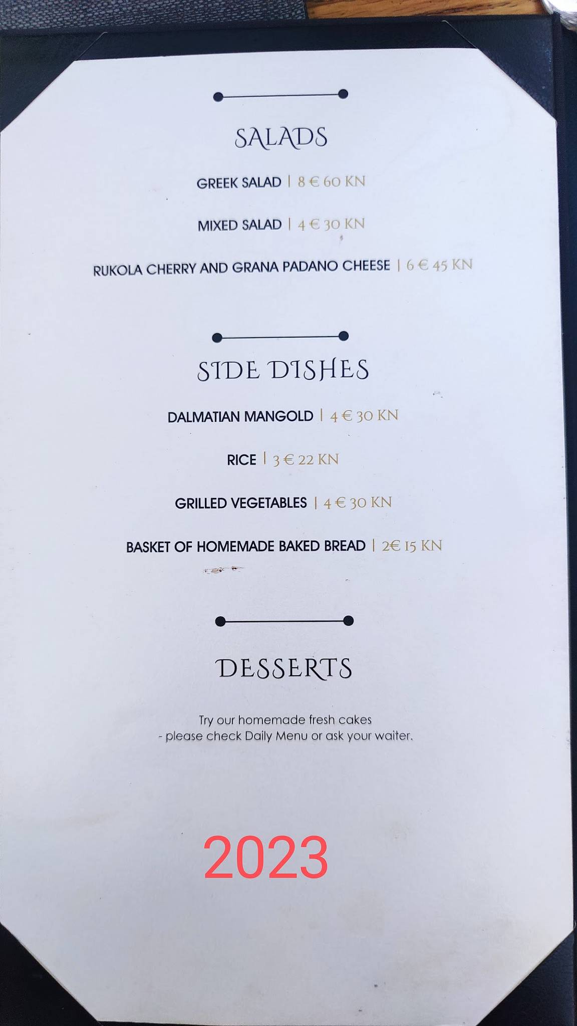 Menu at Proto Food&More restaurant, Zadar, Stratico ul. 1