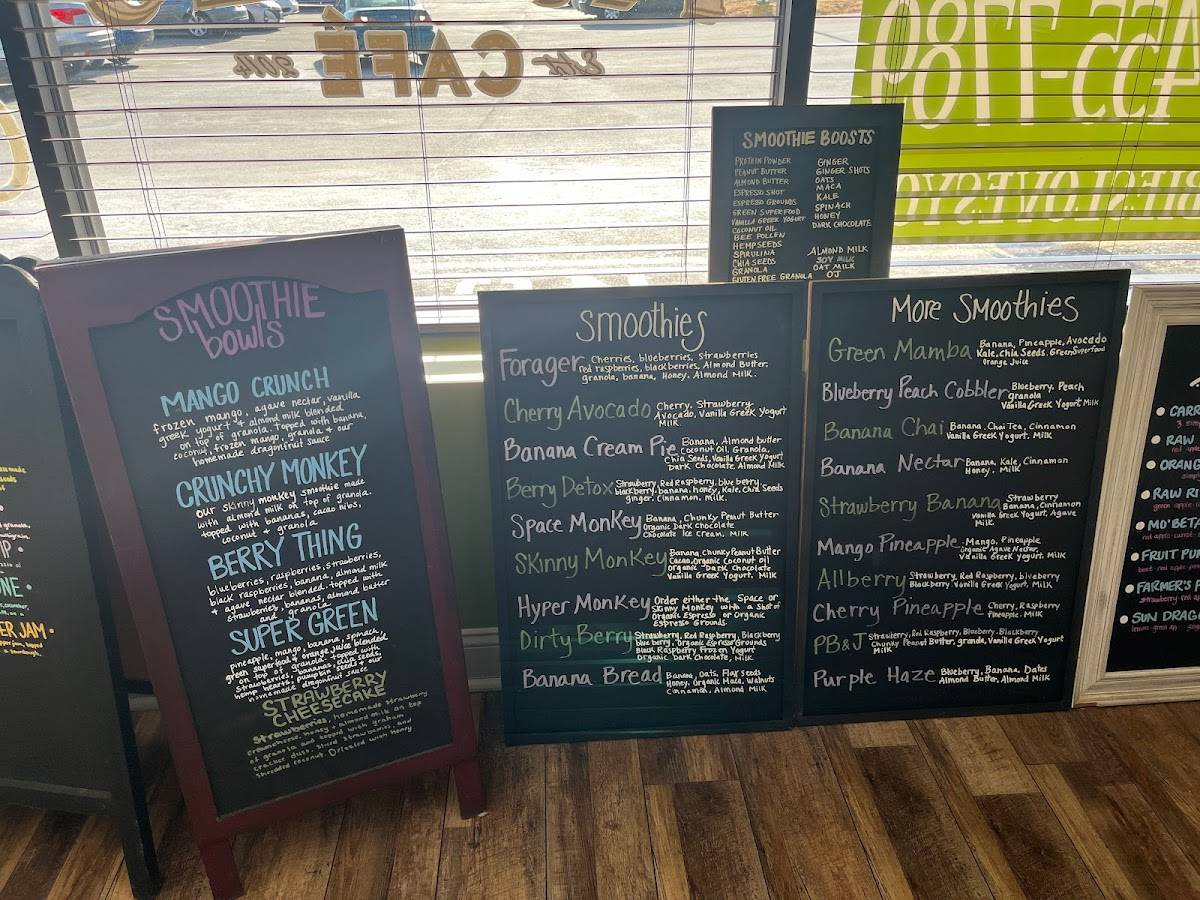 Menu at Frobie's Cafe, Dracut