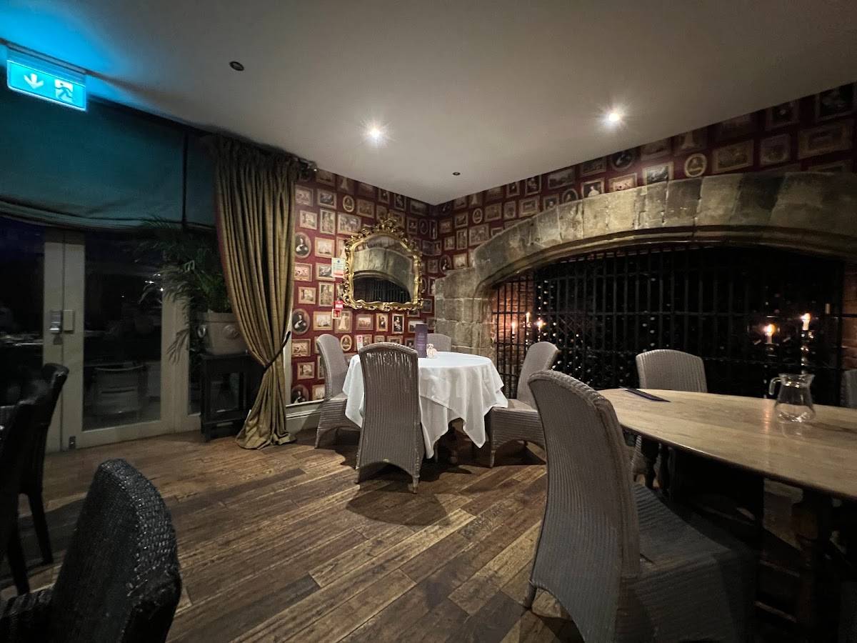 Menu at Mitton Hall Hotel restaurant, Clitheroe