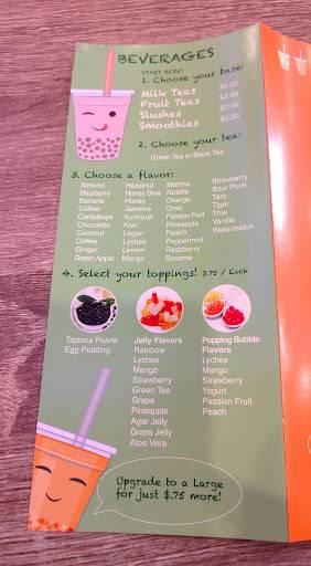 Menu at Quickly Asian Fusion Café Mobile pub & bar, Mobile
