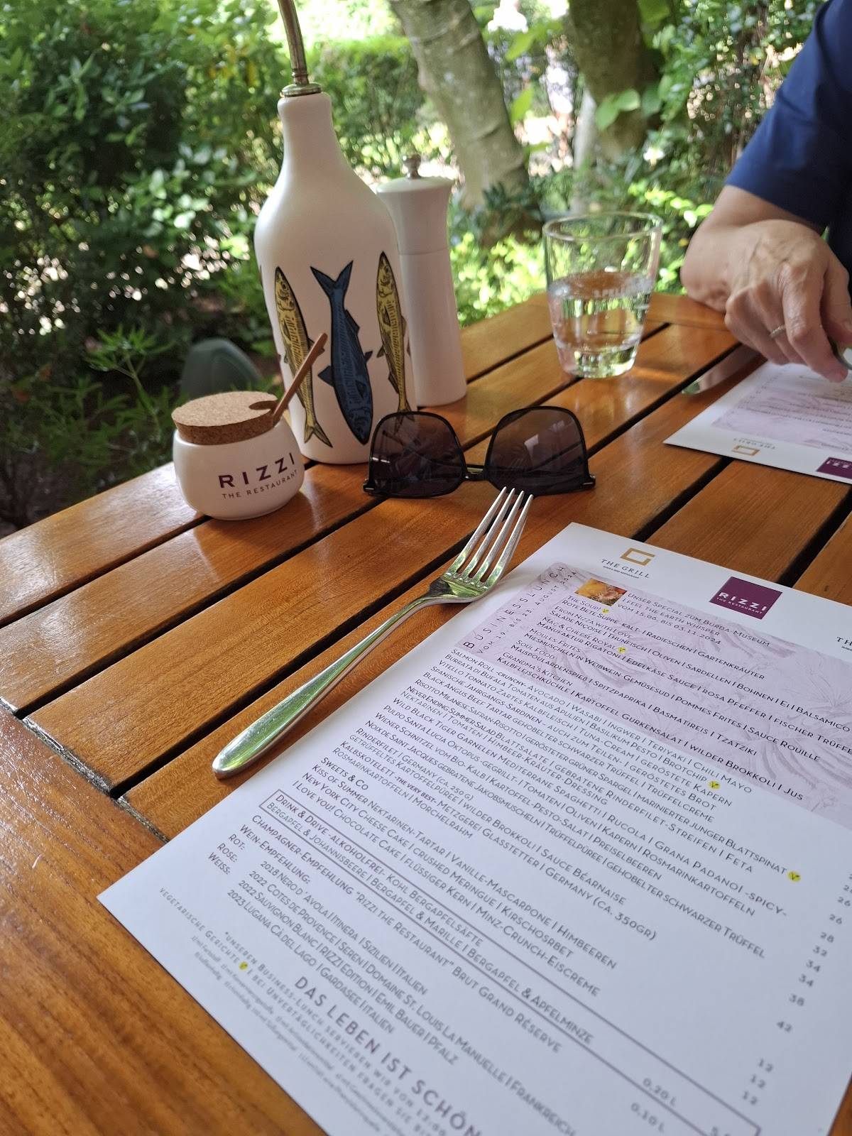 Speisekarte von RIZZI The Restaurant, Baden-Baden