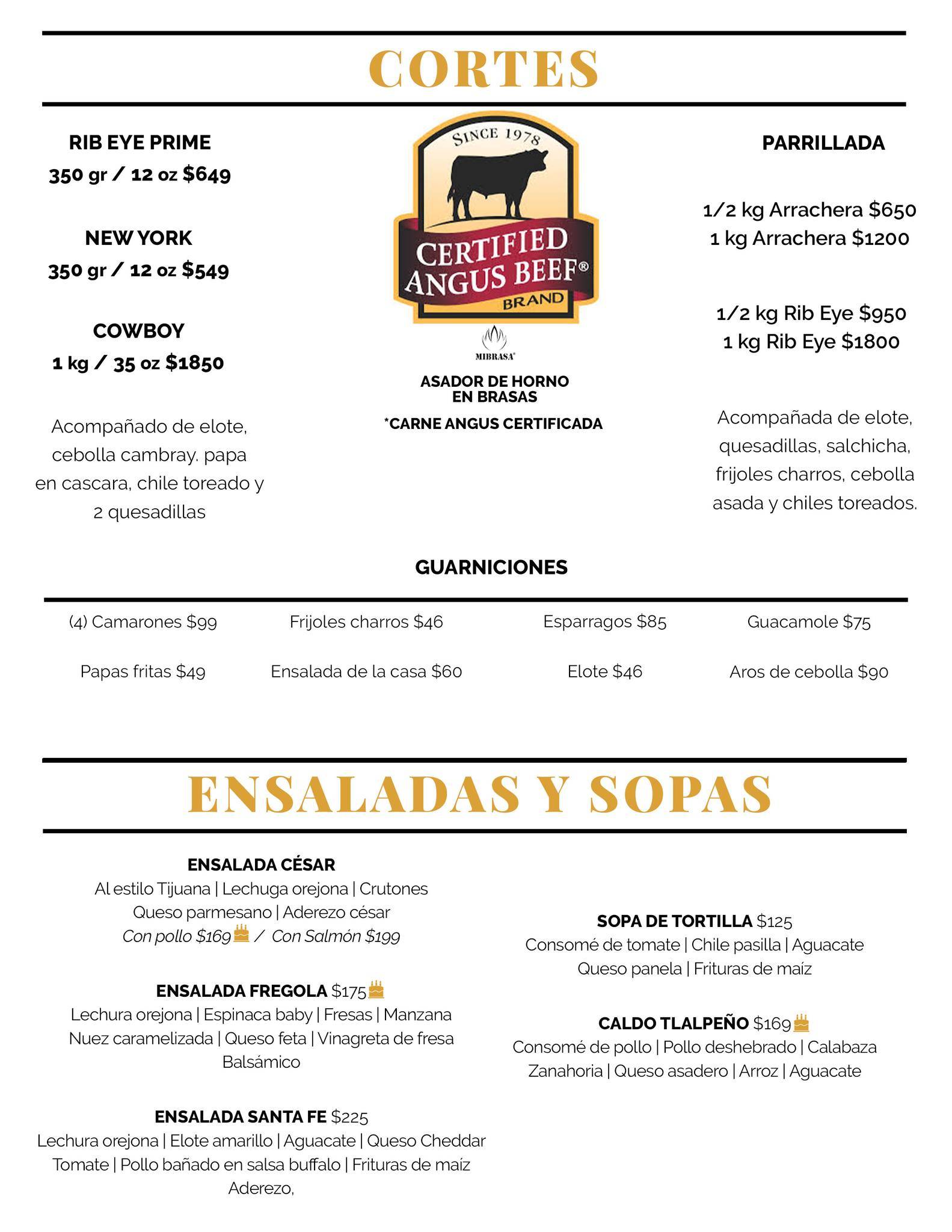 Menu at República Restaurant And Bar, Piedras Negras