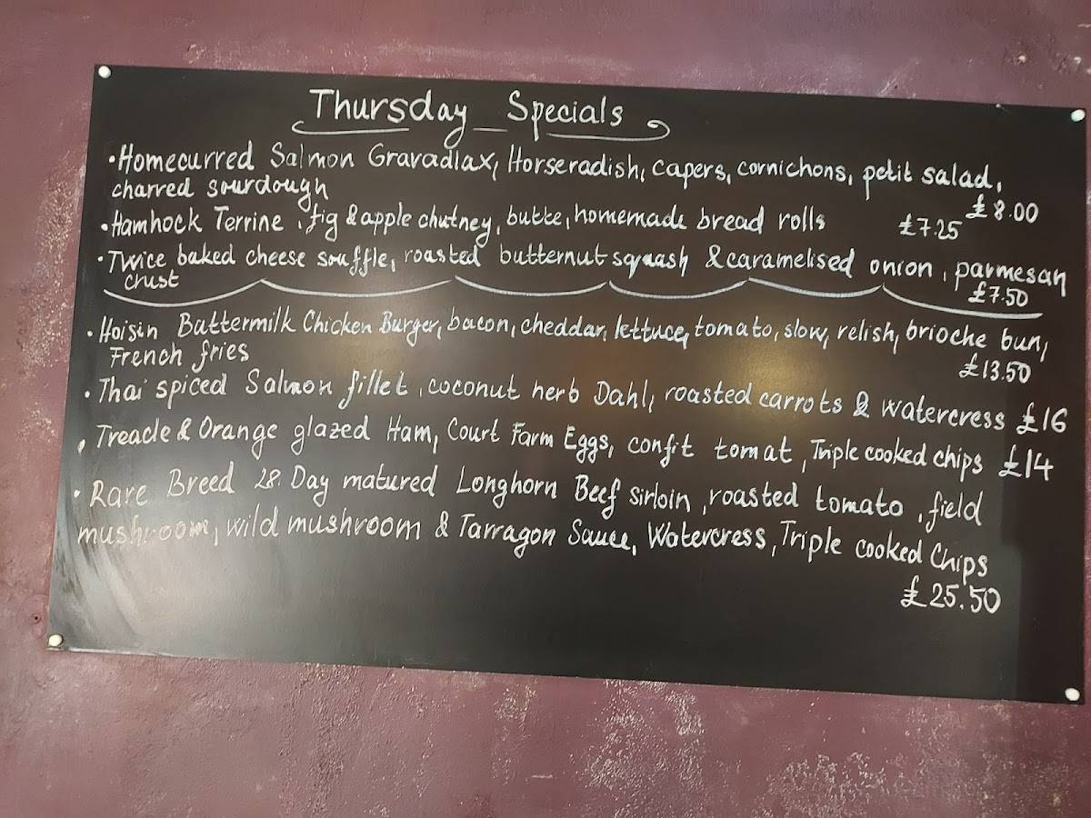 Menu at The Gloucester Old Spot pub & bar, Cheltenham