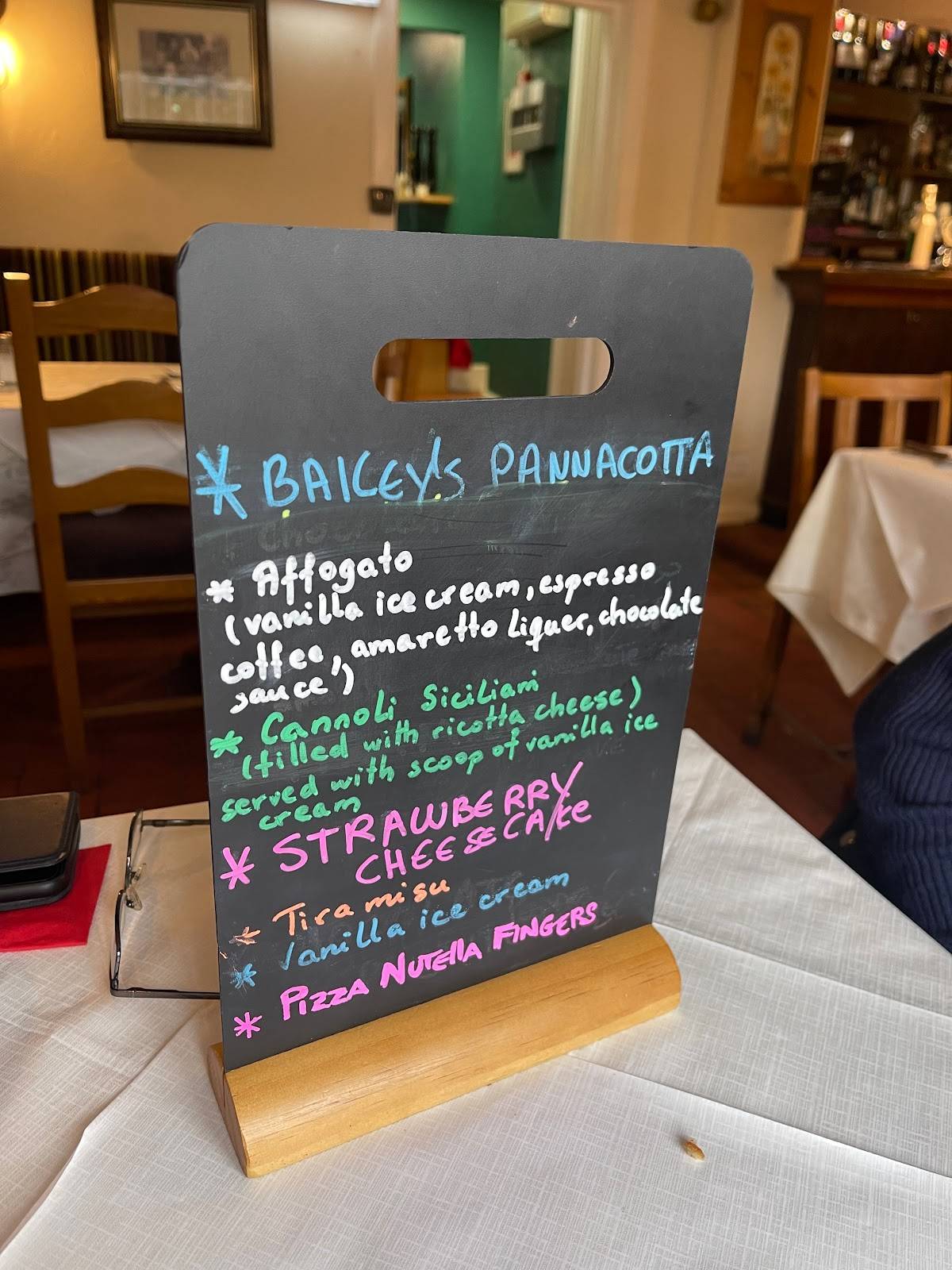 Menu at The Musgrave Arms pub & bar, Pirton