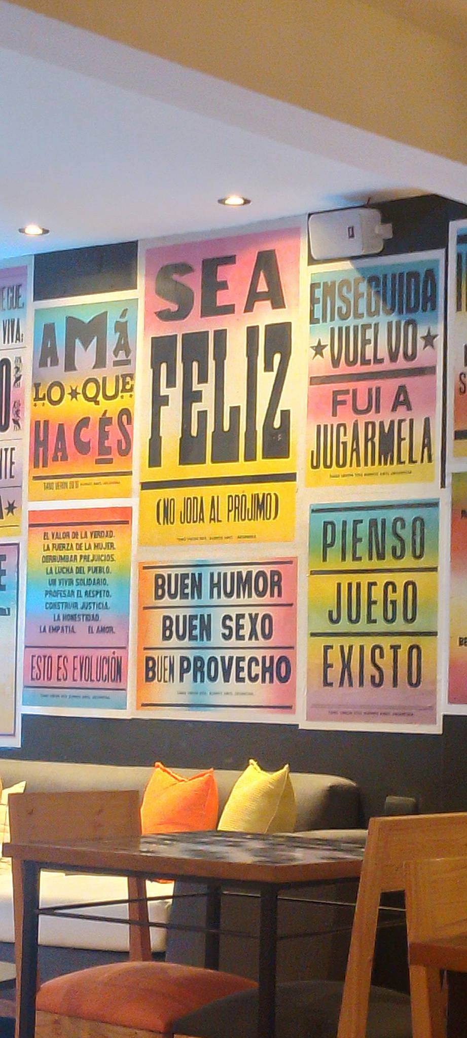 Carta del pub y bar Punto G (food and drinks), Termas del Río Hondo