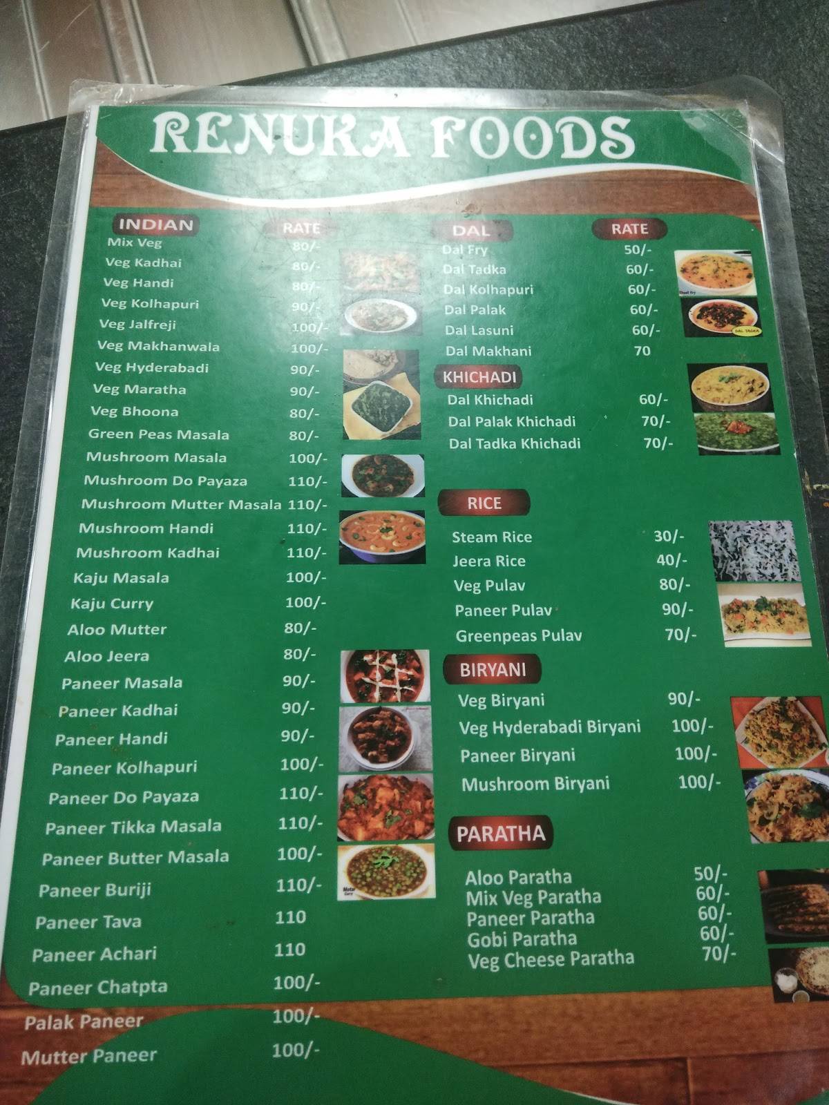 Menu at Qubix Food Court, Pune