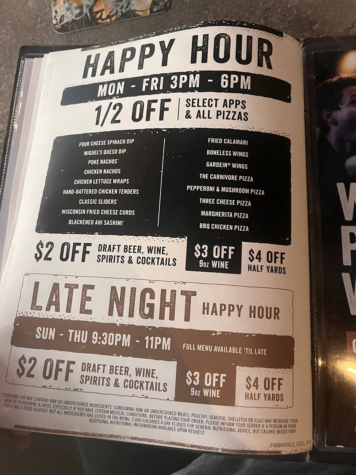 Menu at RA Sushi Bar Restaurant, Houston, 799 Town and Country Blvd