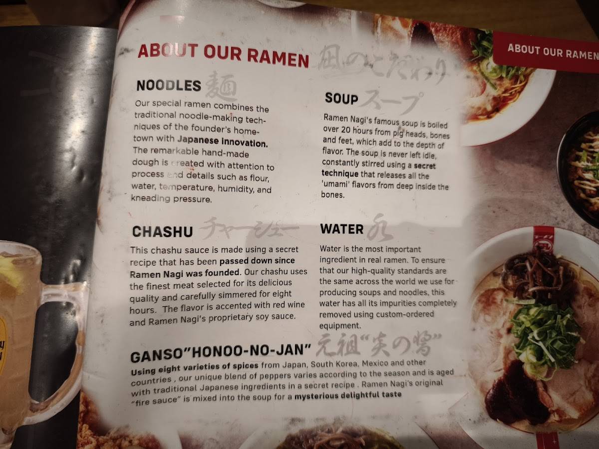 Menu at Ramen Nagi SM City Lipa restaurant, Lipa
