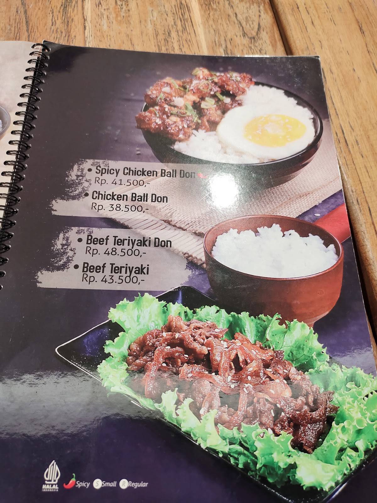 Menu at Ramen Ten 10 - Gajah Mada Plaza restaurant, Central Jakarta