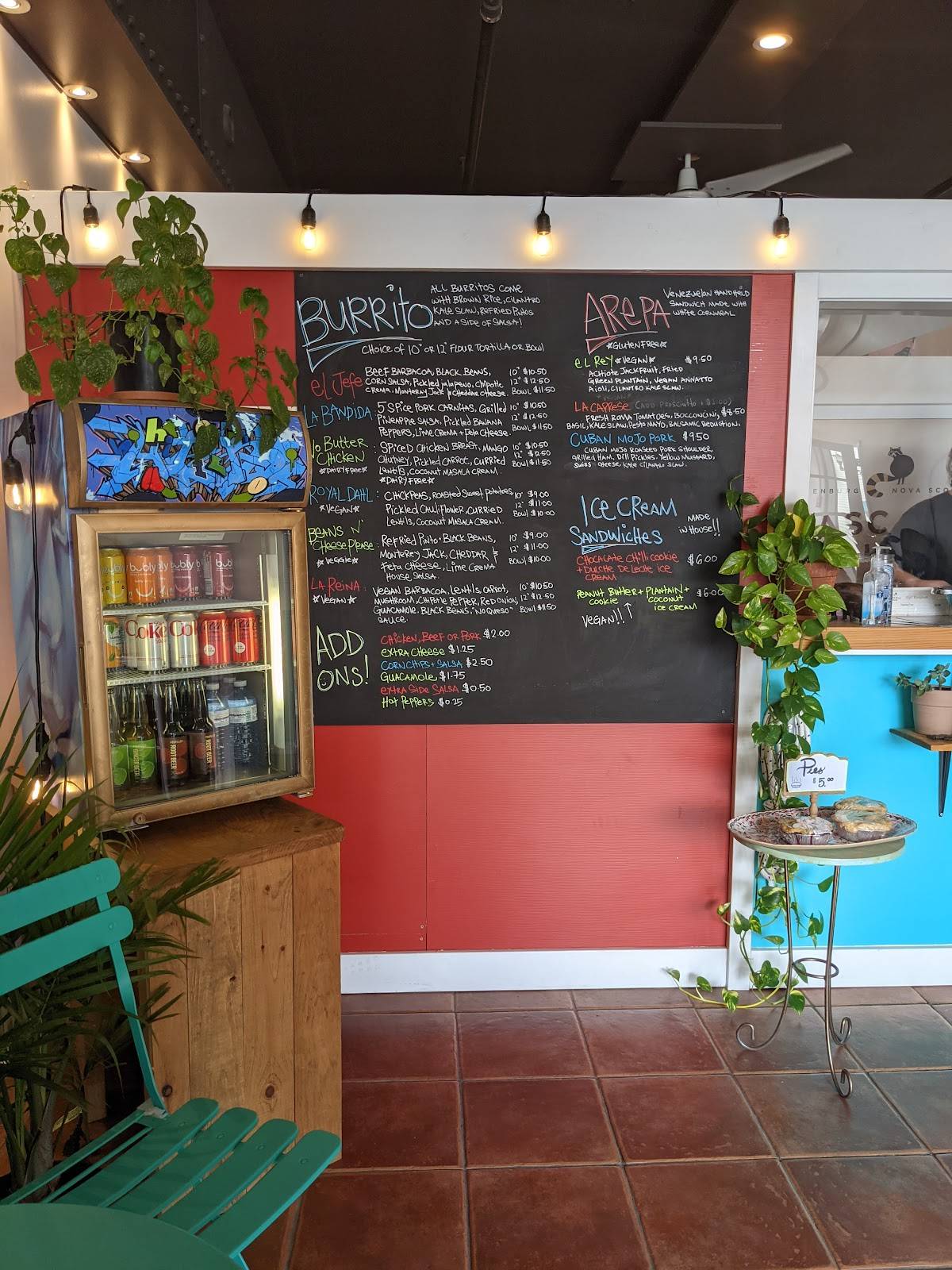 Menu at Rascals Burrito Bar Lunenburg (moved to 724 King Street ...