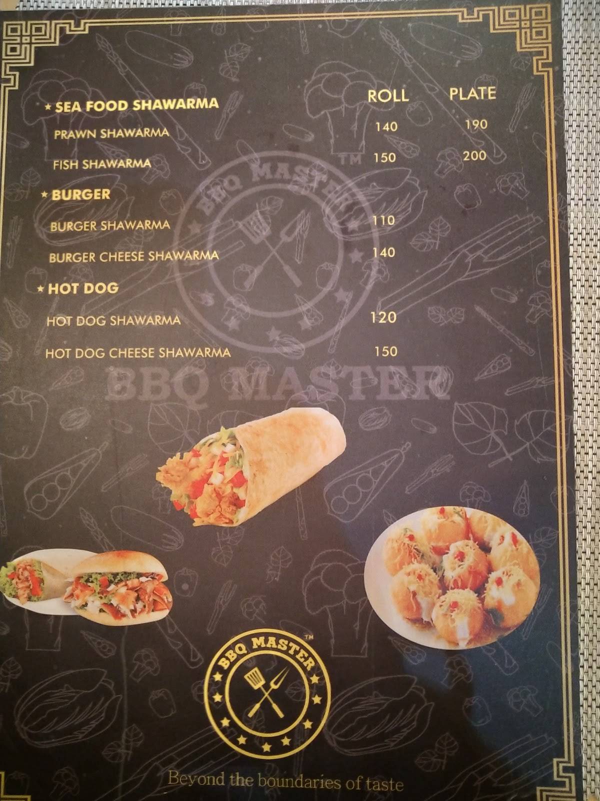 Menu at Mr.BBQ & Grill, Puducherry