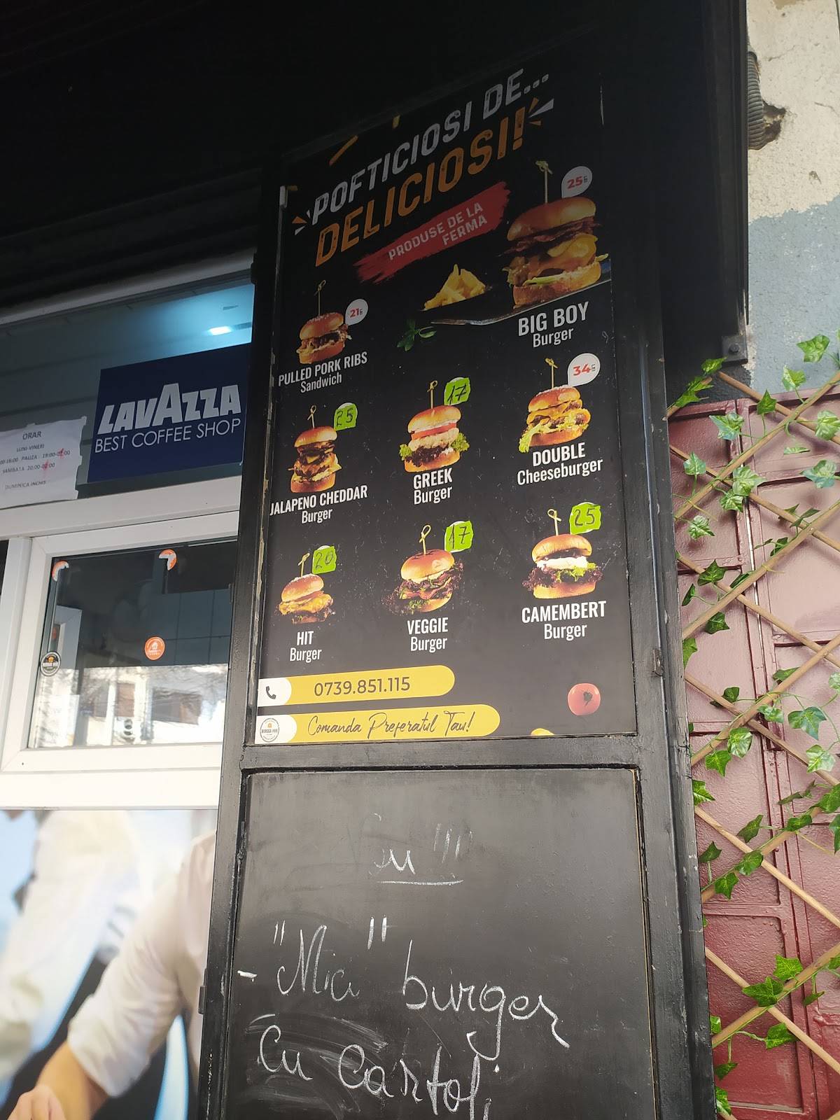 Speisekarte von BURGER HUB, Bukarest