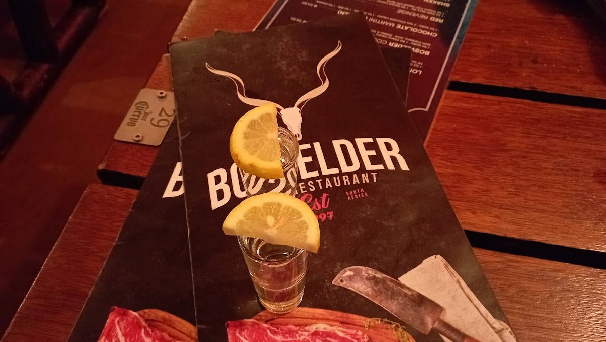 Menu at Bosvelder Pub & Restaurant, Centurion