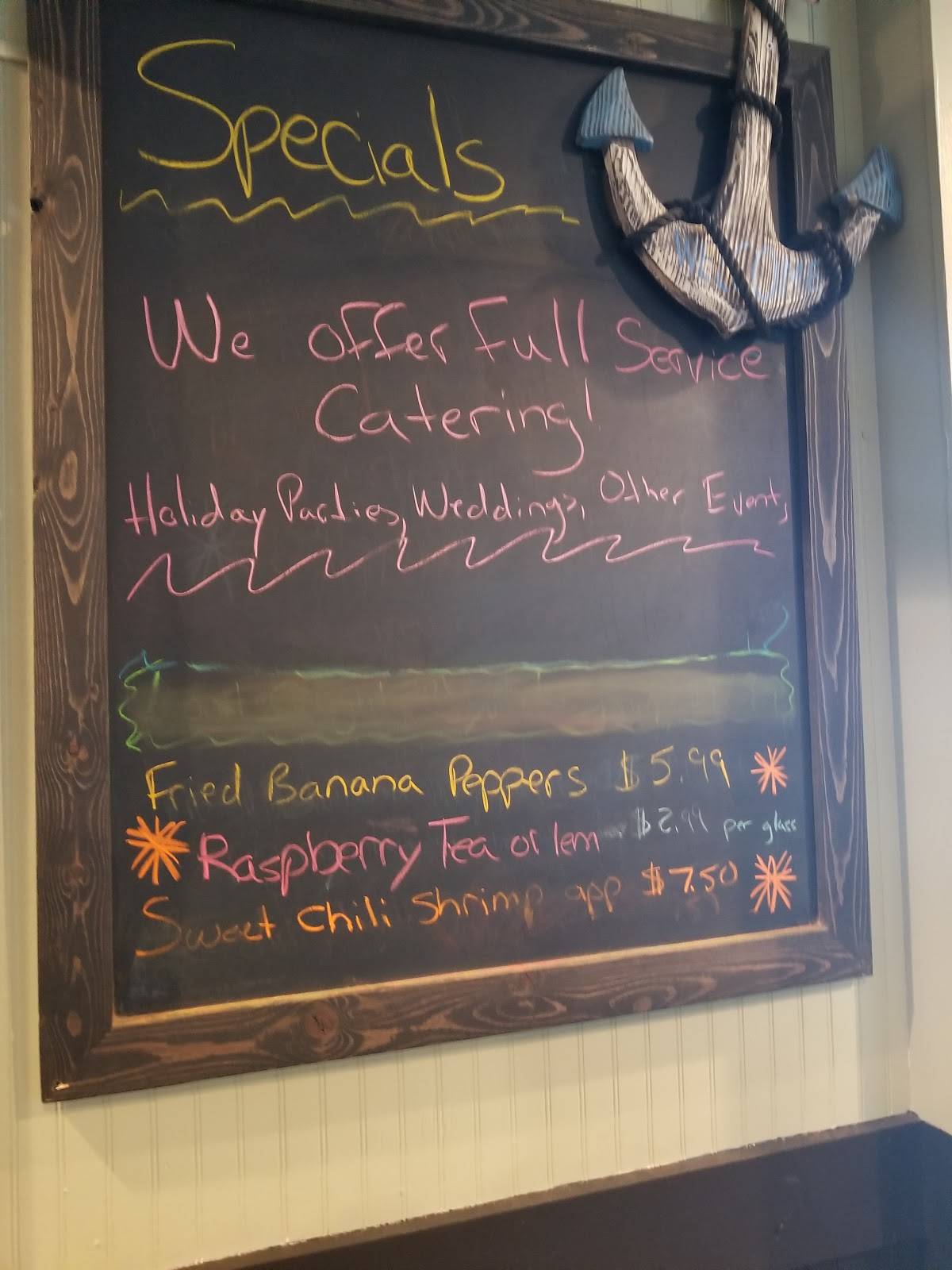 Menu at Cedar River Seafood restaurant, Fernandina Beach, Sadler Rd