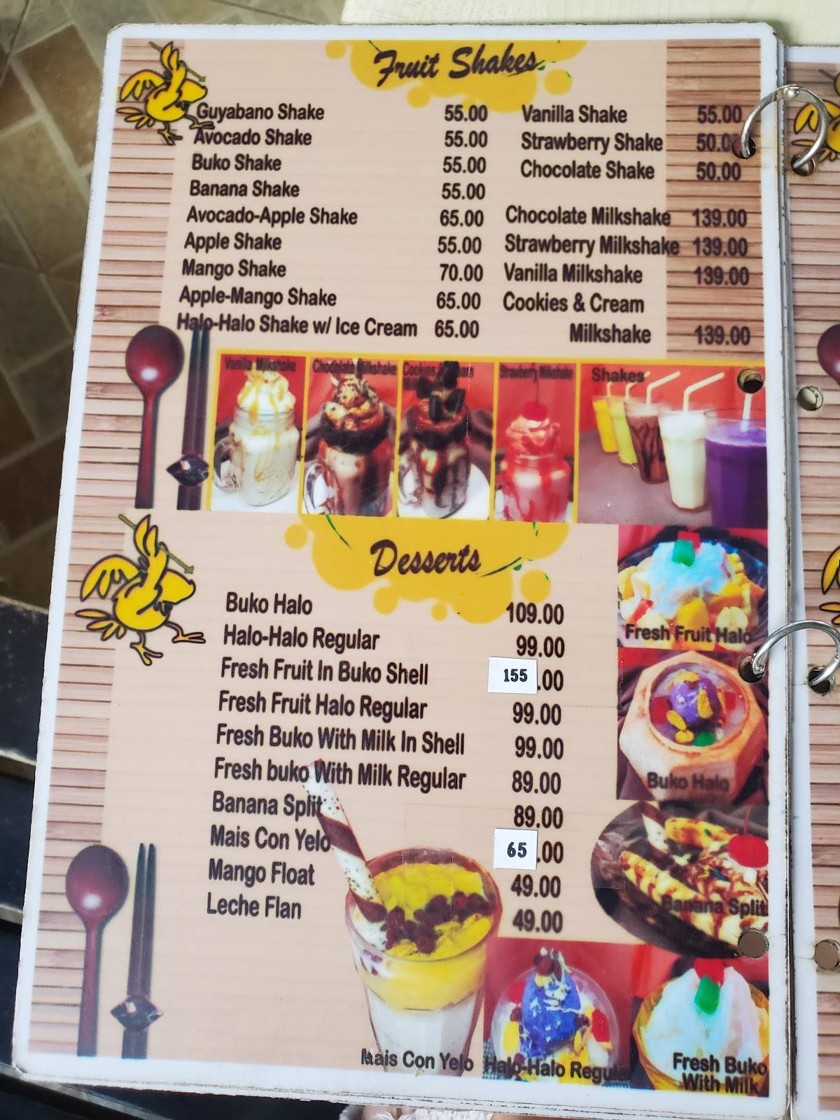 Menu at Chicken Ati-Atihan Ozamiz City restaurant, Ozamiz City, Don ...