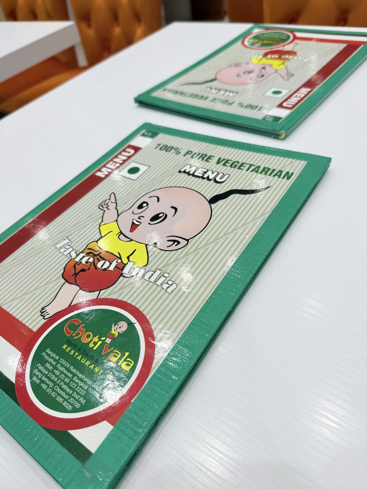 Menu at Chotivala 100% Pure Vegetarian & Jain Food Indian Restaurant, Kathu