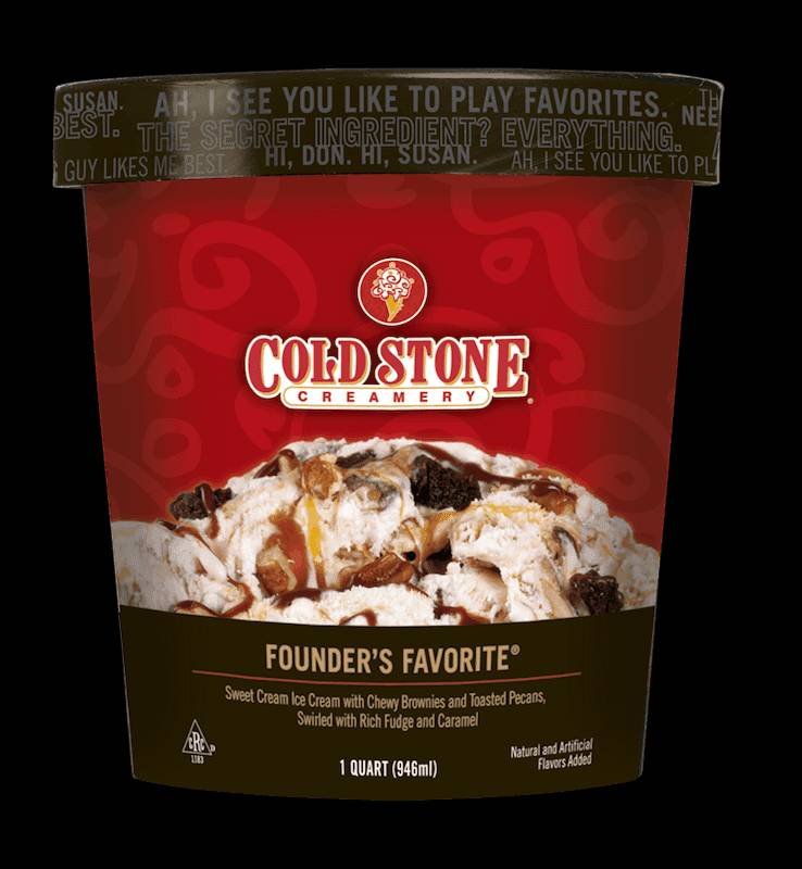 Carta de Cold Stone Creamery, Warner Robins, Watson Blvd