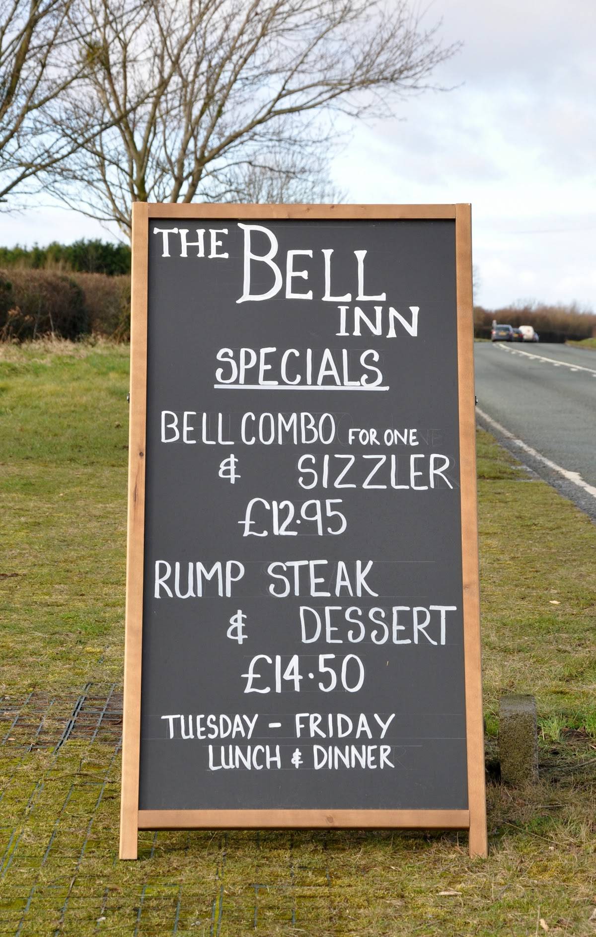 Menu at Cropthorne Bell Inn restaurant, Cropthorne