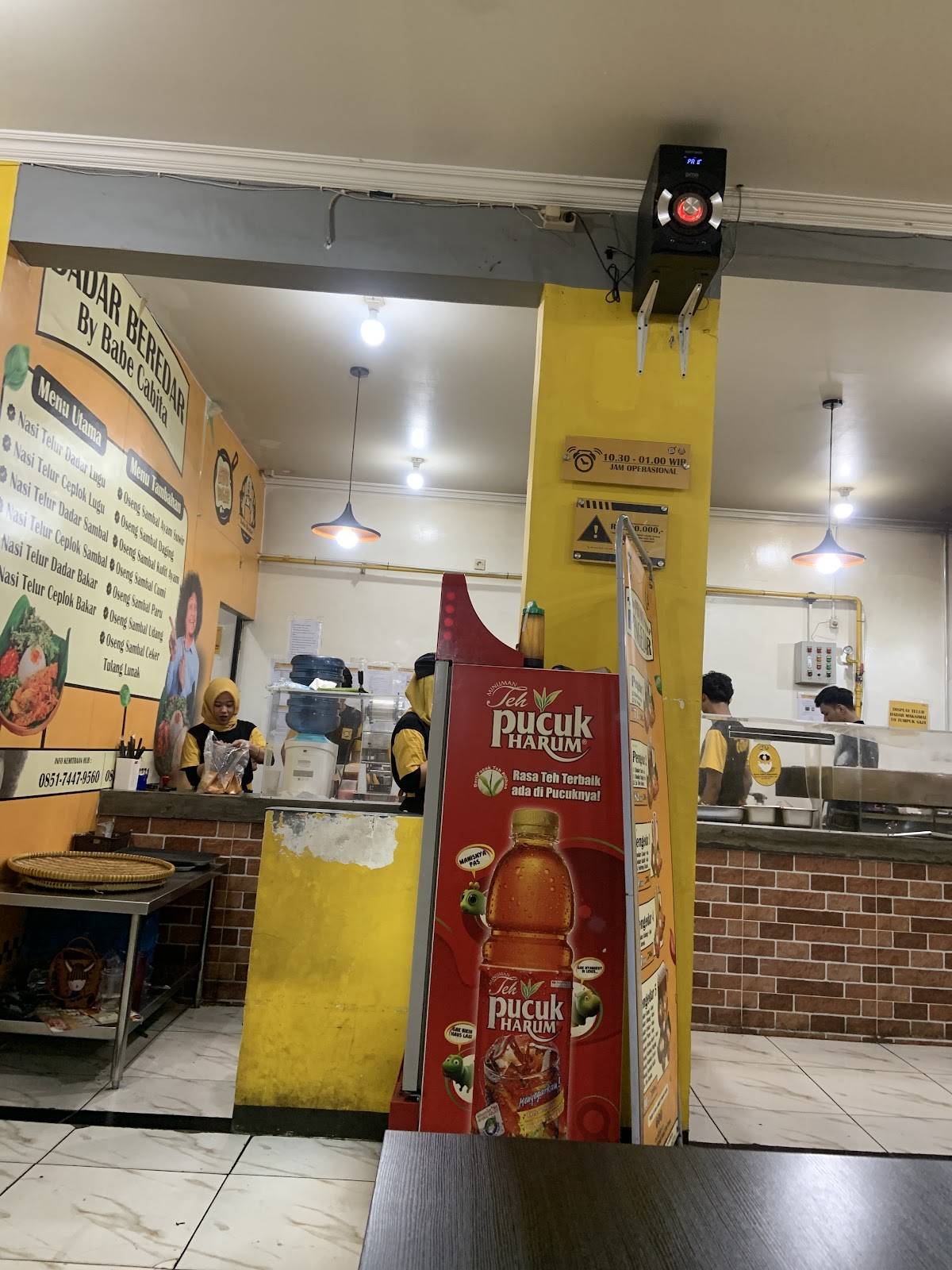Menu at Dadar Beredar - Karawang, Indonesia