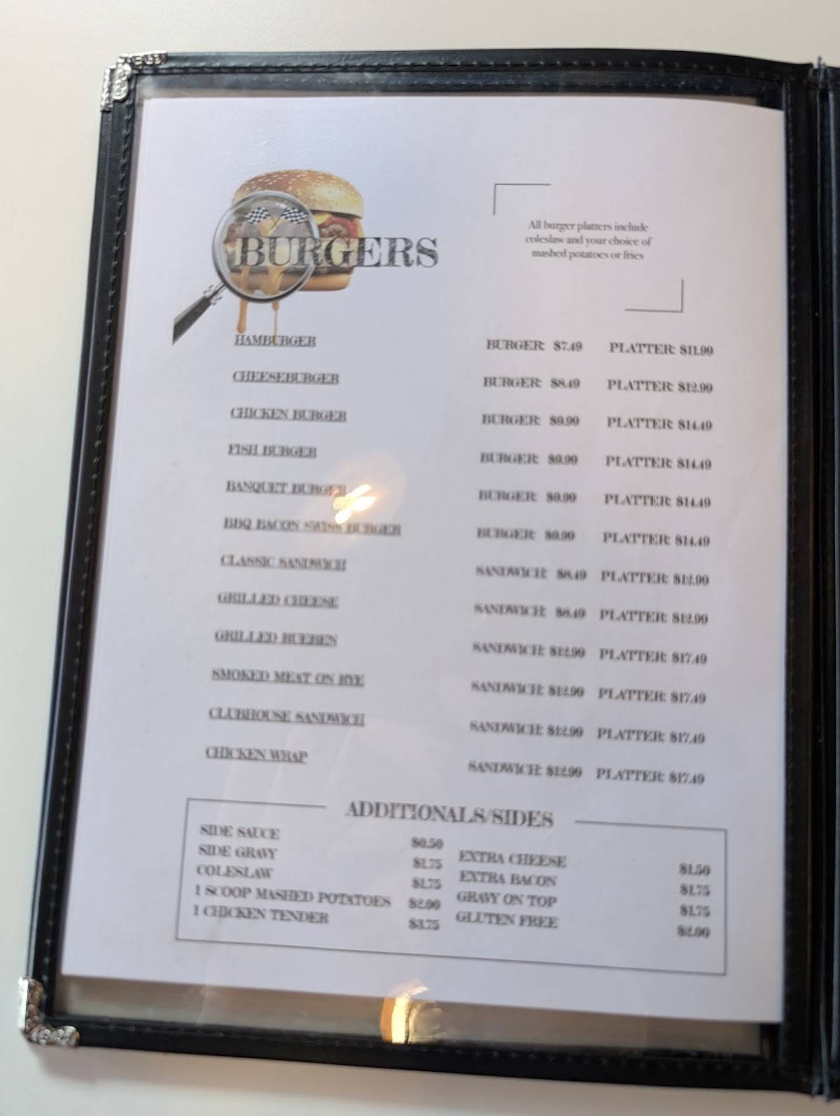 Menu at Diner 81 (Korean, Japanese & Western Foods) restaurant, Saint ...