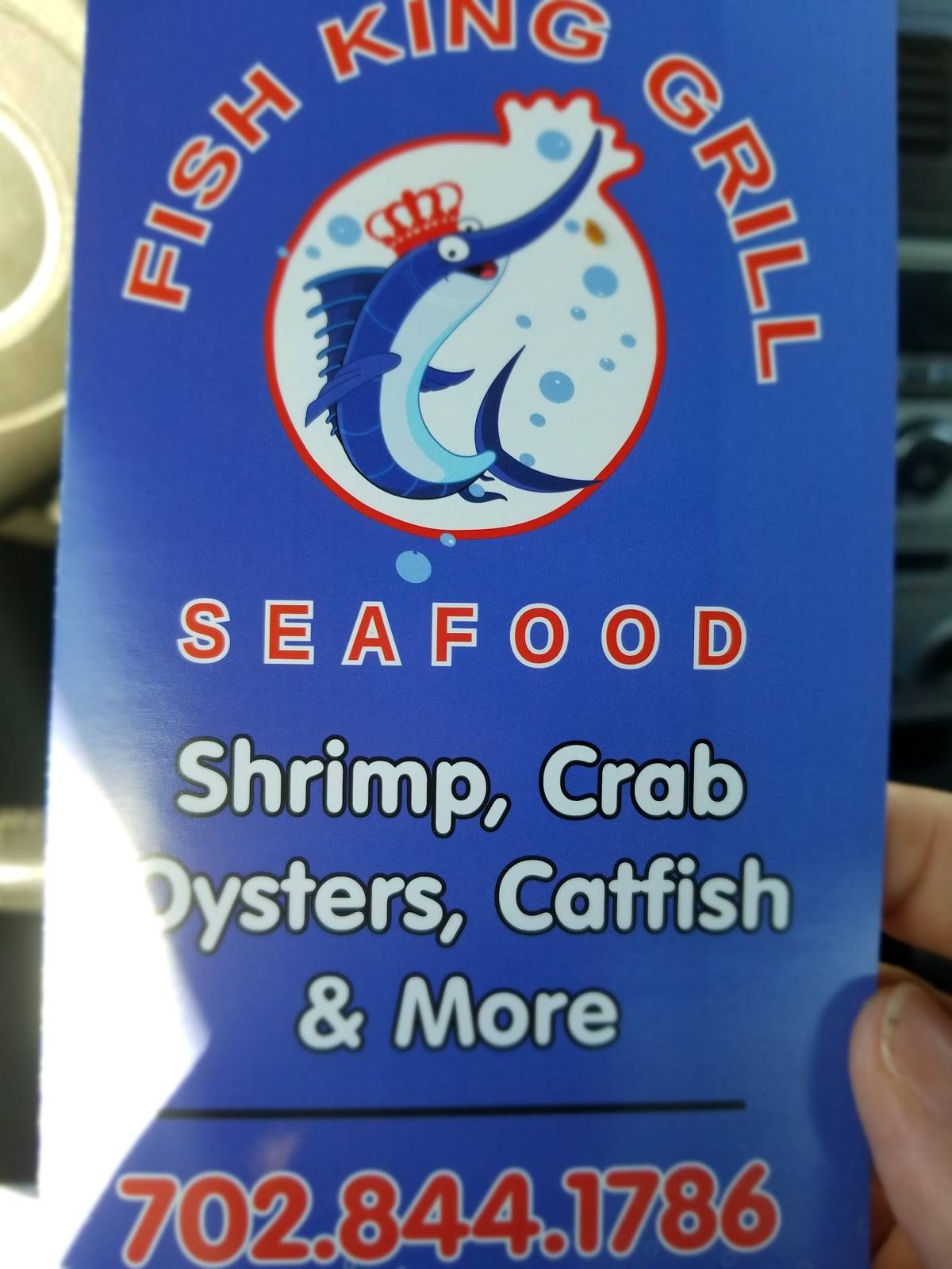 Menu at Fish King Grill restaurant, Las Vegas, 500 E Windmill Ln #145