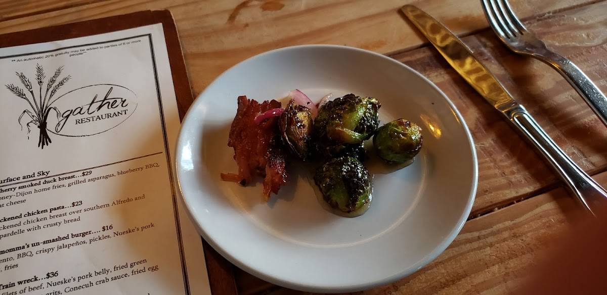 Menu at Gather Restaurant, Atmore
