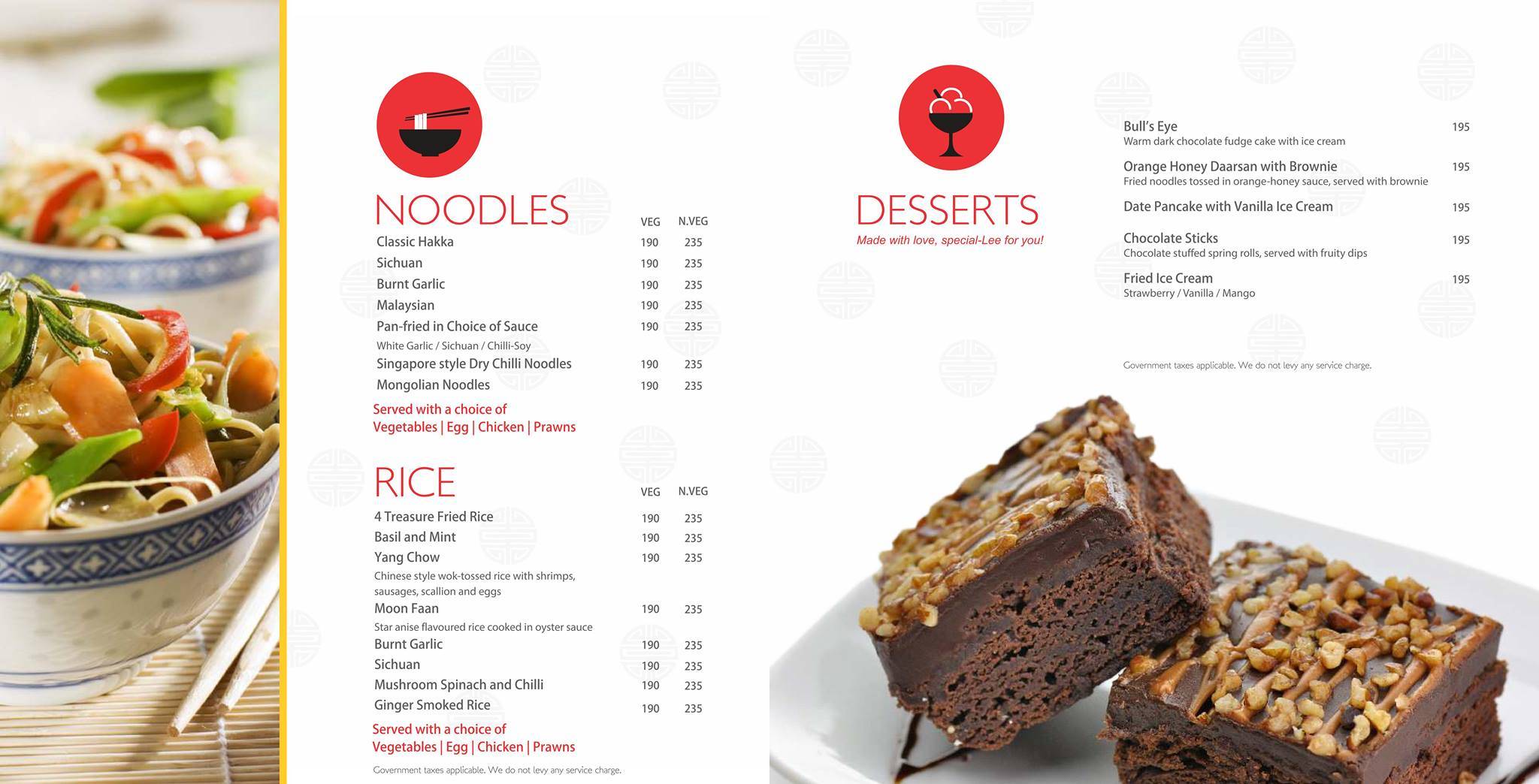 Menu at HONG KONG DEHRADUN, Dehradun