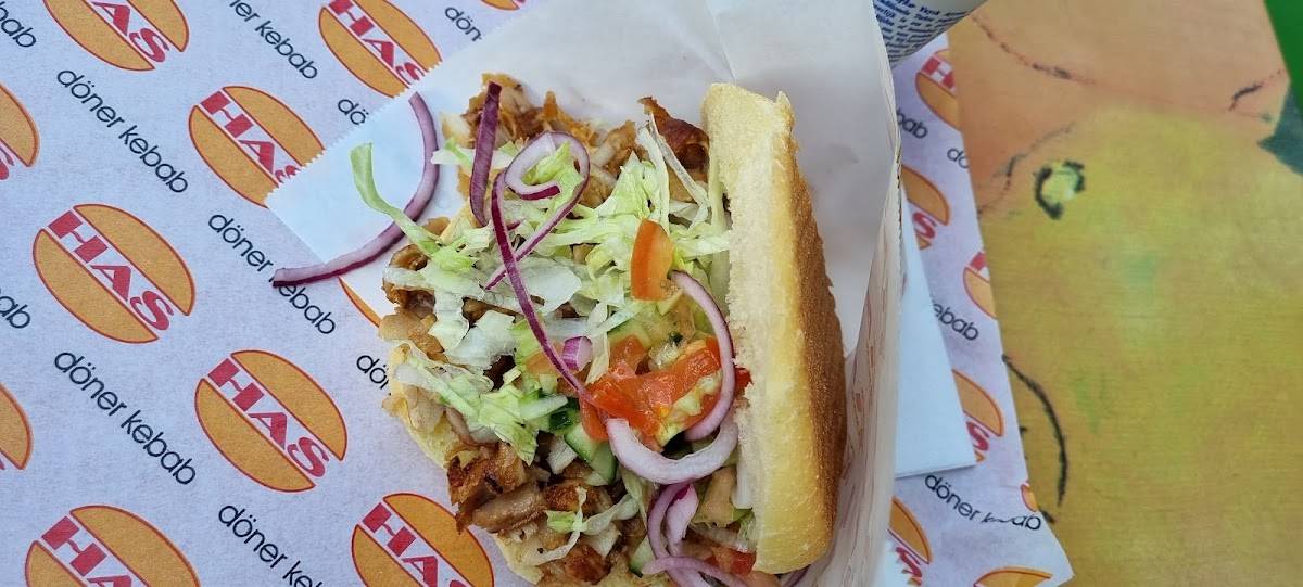 Menu at Has Döner Kebab, Rotterdam, Beijerlandselaan 46-B
