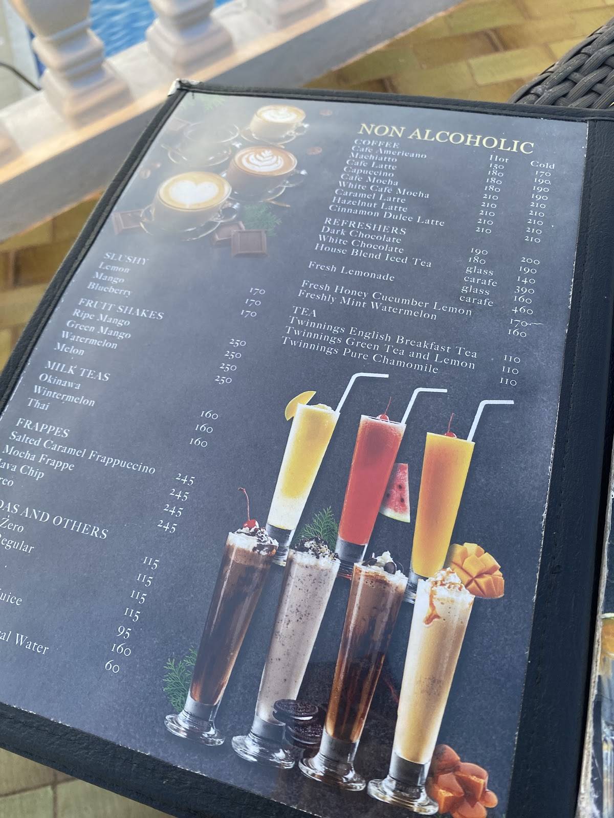 Menu at Ilona's Place restaurant, Antipolo