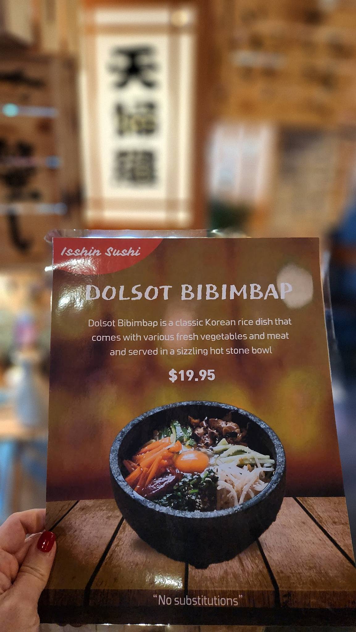 Menu at Isshin Sushi restaurant, Surrey, BC-10 #104