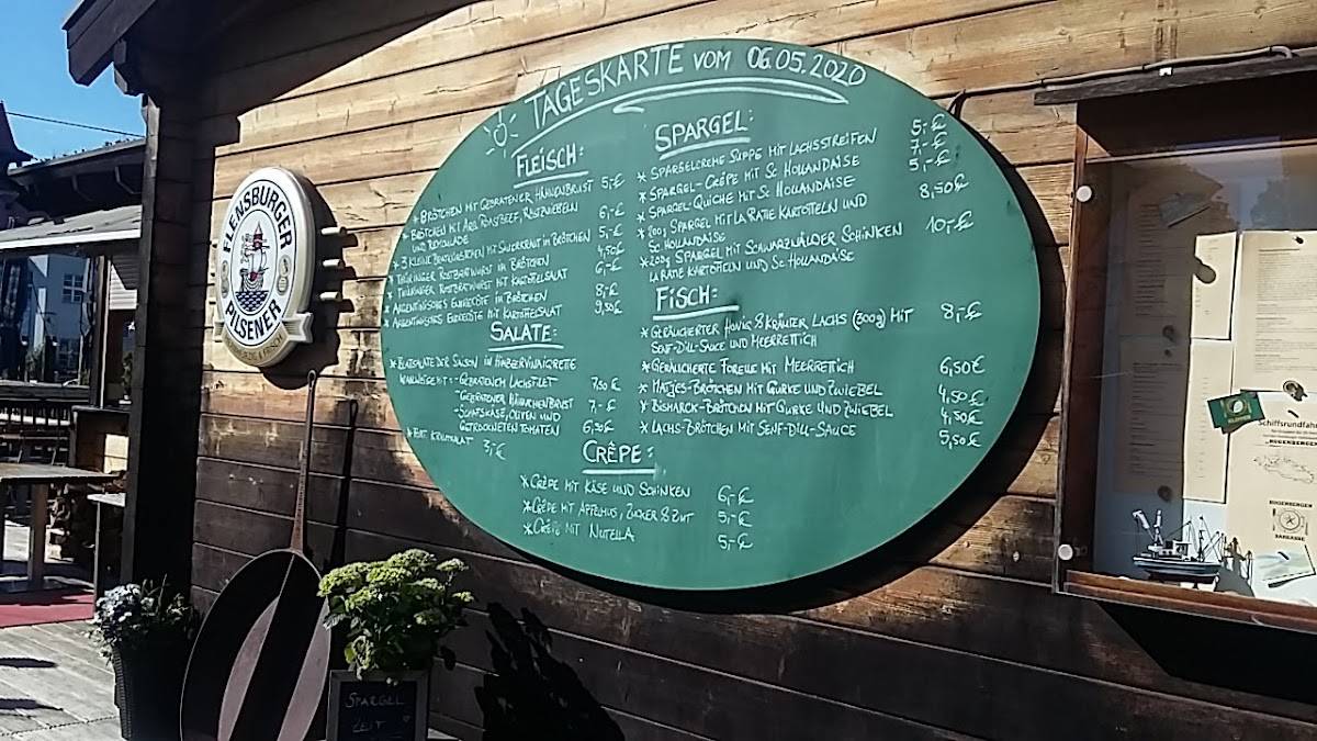 Speisekarte von Klipper Segelschiffrestaurant, Berlin