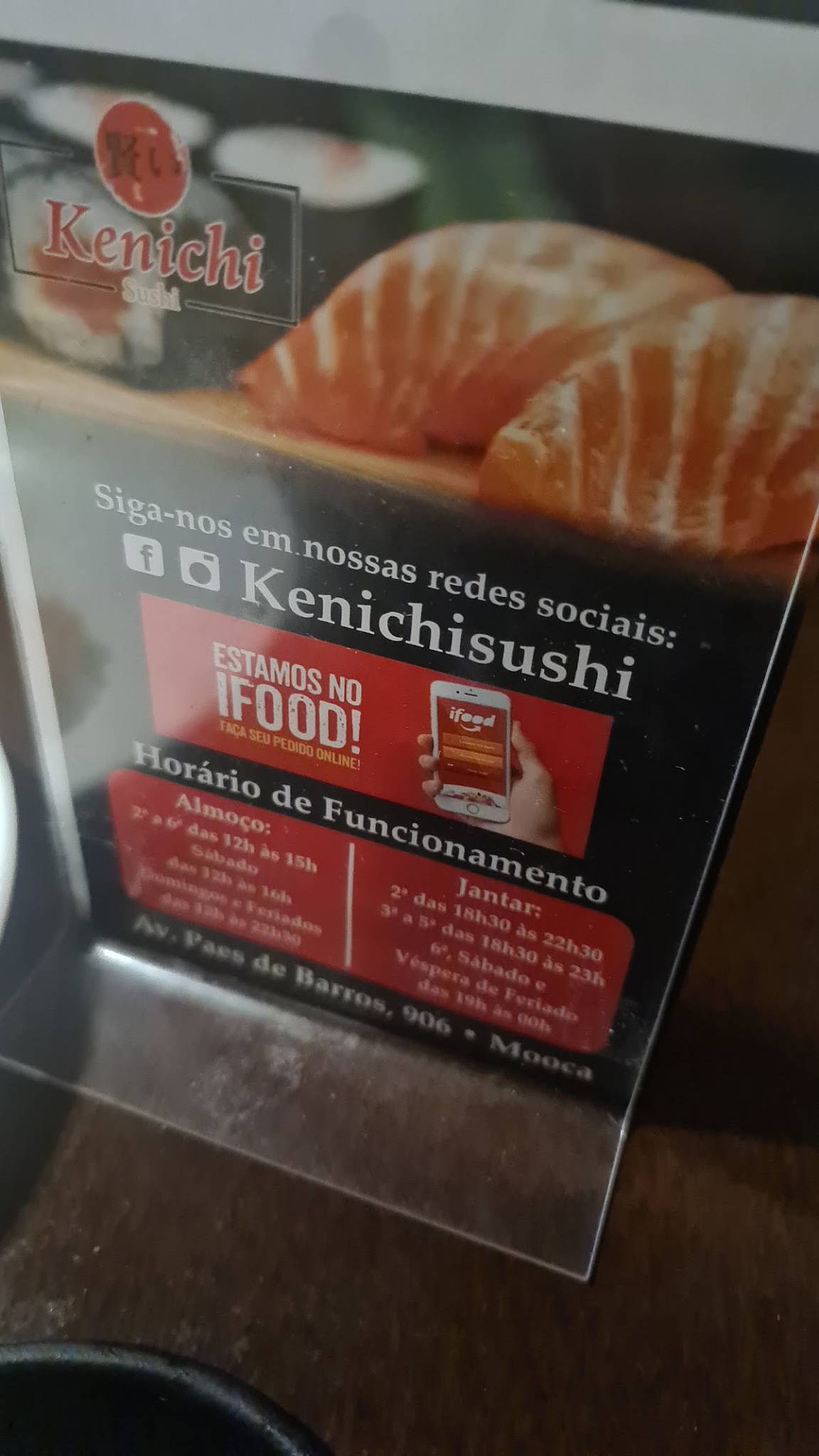 Menu em Kenichi Sushi Mooca - Restaurante de Rodízio Japonês, São Paulo