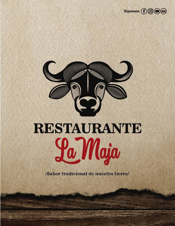 Carta de Restaurant, La Maja, Tepic
